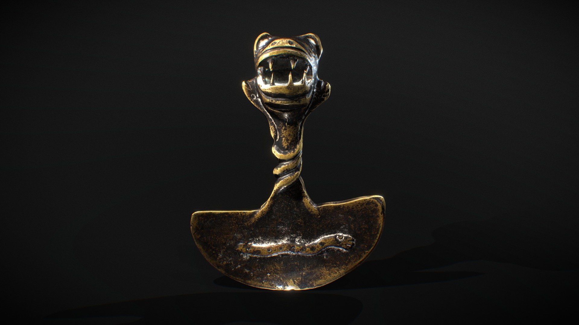 Tumi knife | Peru - 3D model by 3D SPLOSHNOFF (@3dsploshnoff) [895ed48 ...