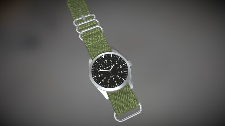 Wrist-watch 3D models - Sketchfab