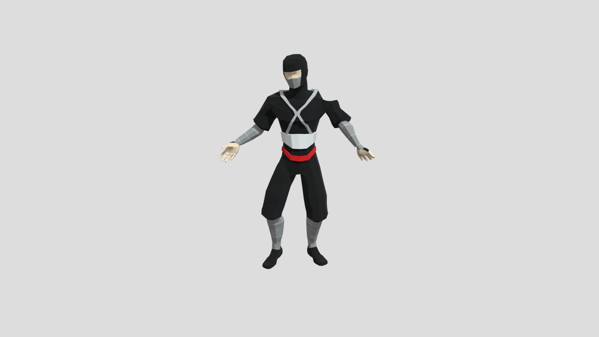 Ninja - Download Free 3D model by jllobet [896239a] - Sketchfab