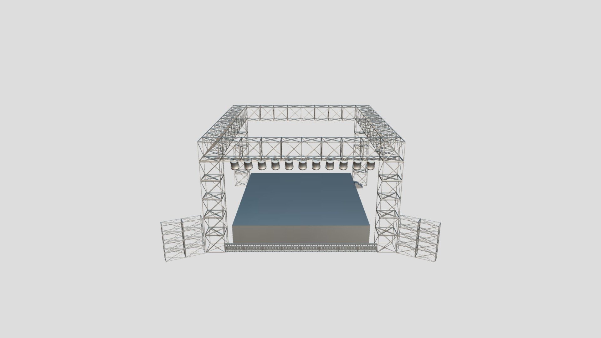 Music_concert_stage_Low_poly - Download Free 3D model by Sameer.Uddin ...