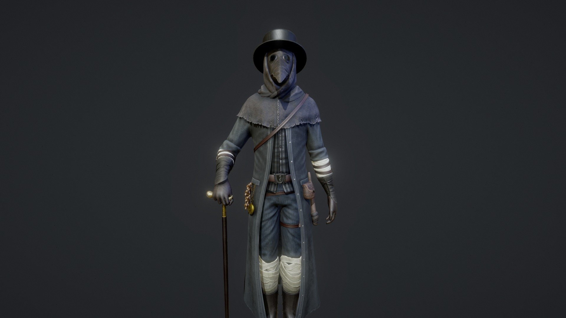 Plague doctor - Buy Royalty Free 3D model by Aartee [8962b6b ...