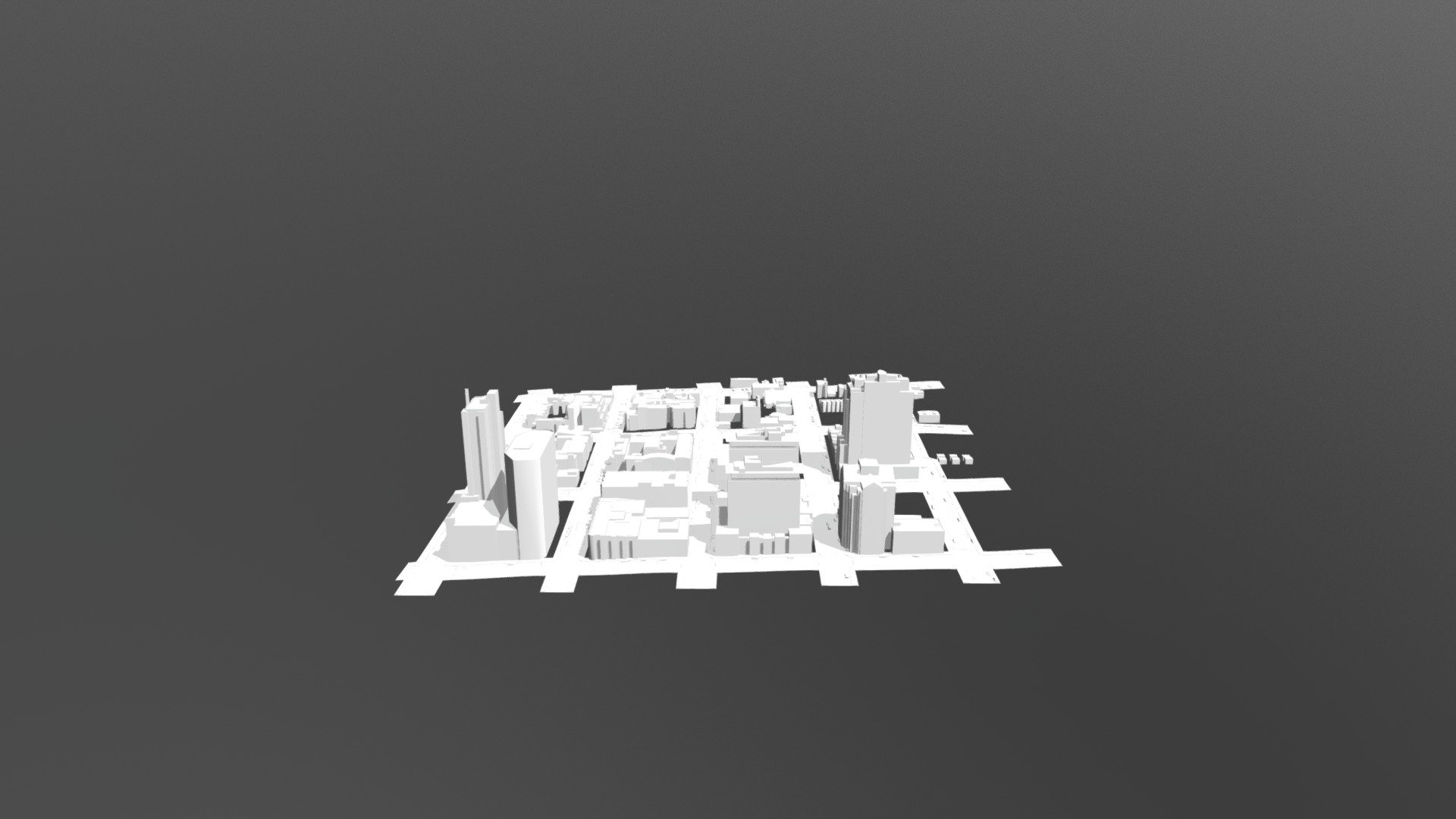 Example City 3d-2 - 3D model by zschieltz [8963847] - Sketchfab