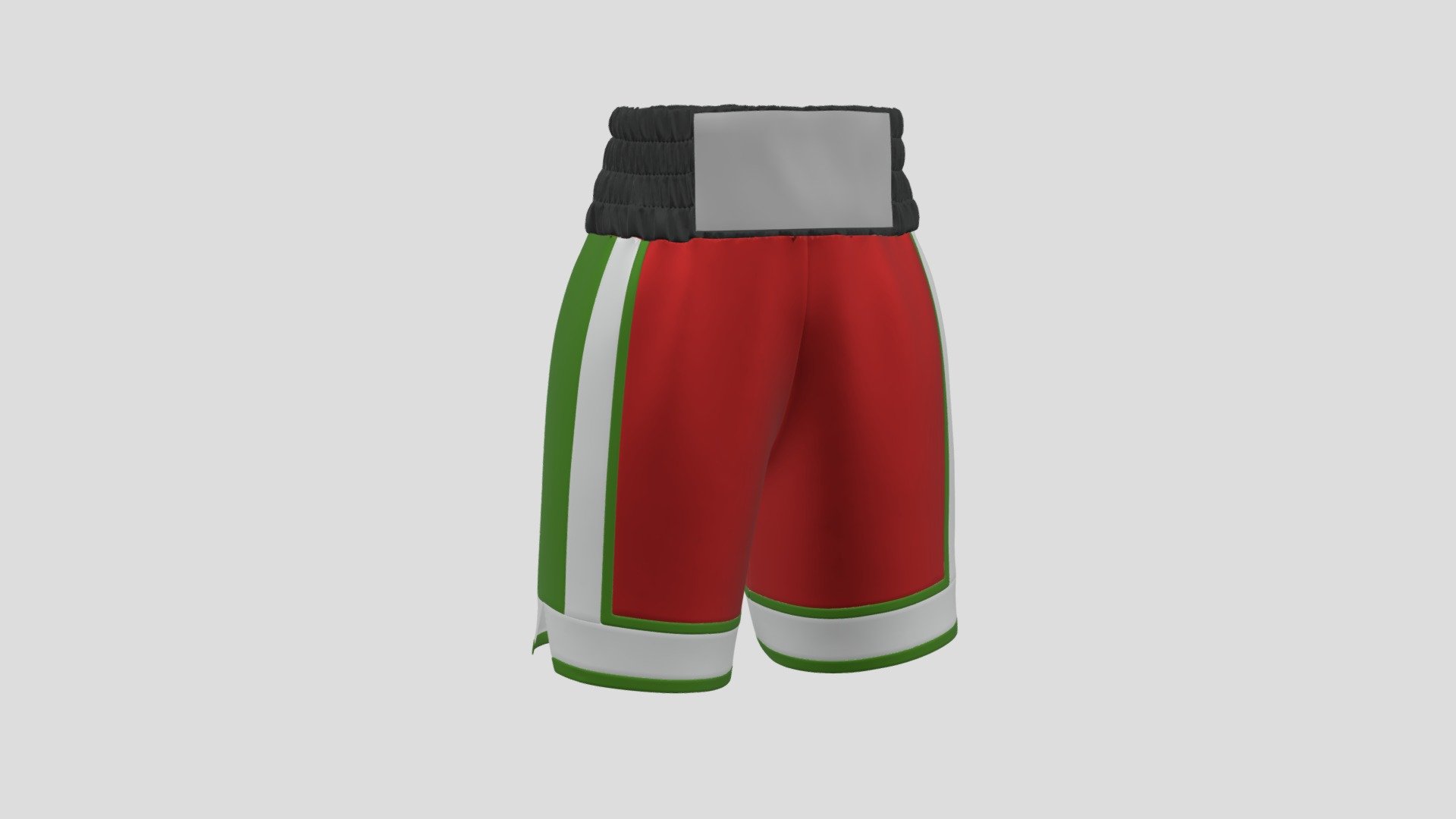 Boxing shorts option 9 - 3D model by headphonizer [8964377] - Sketchfab