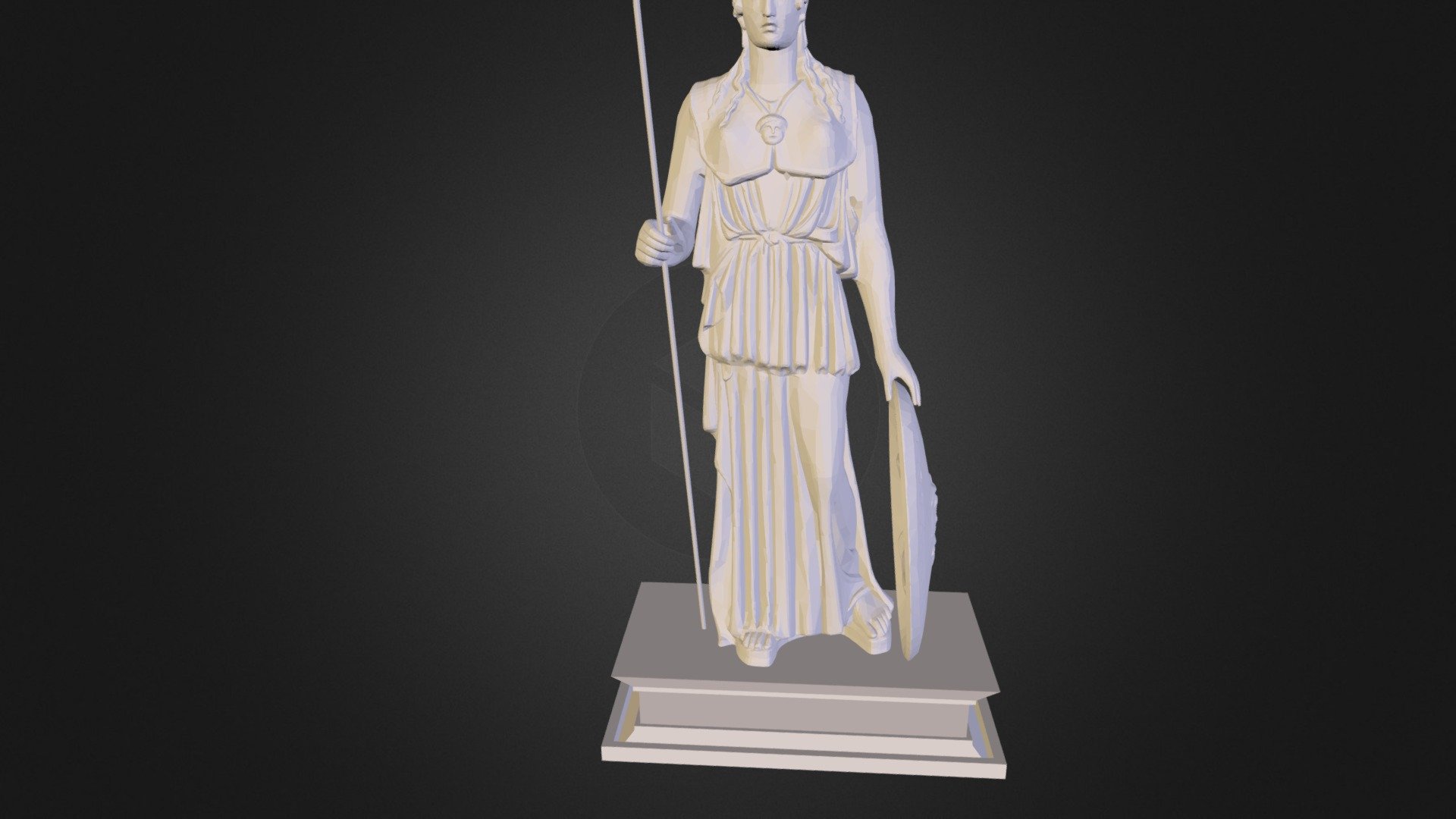 Athena - 3D model by zura [8964abc] - Sketchfab