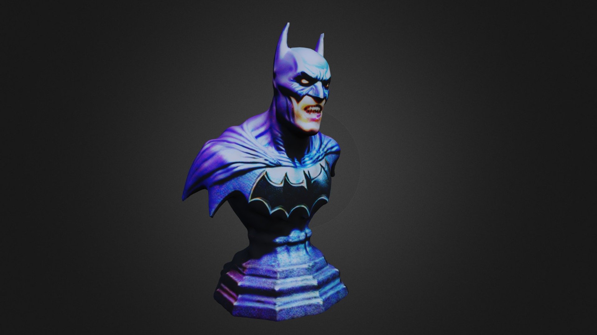 batman bust - Download Free 3D model by vicente betoret ferrero ...