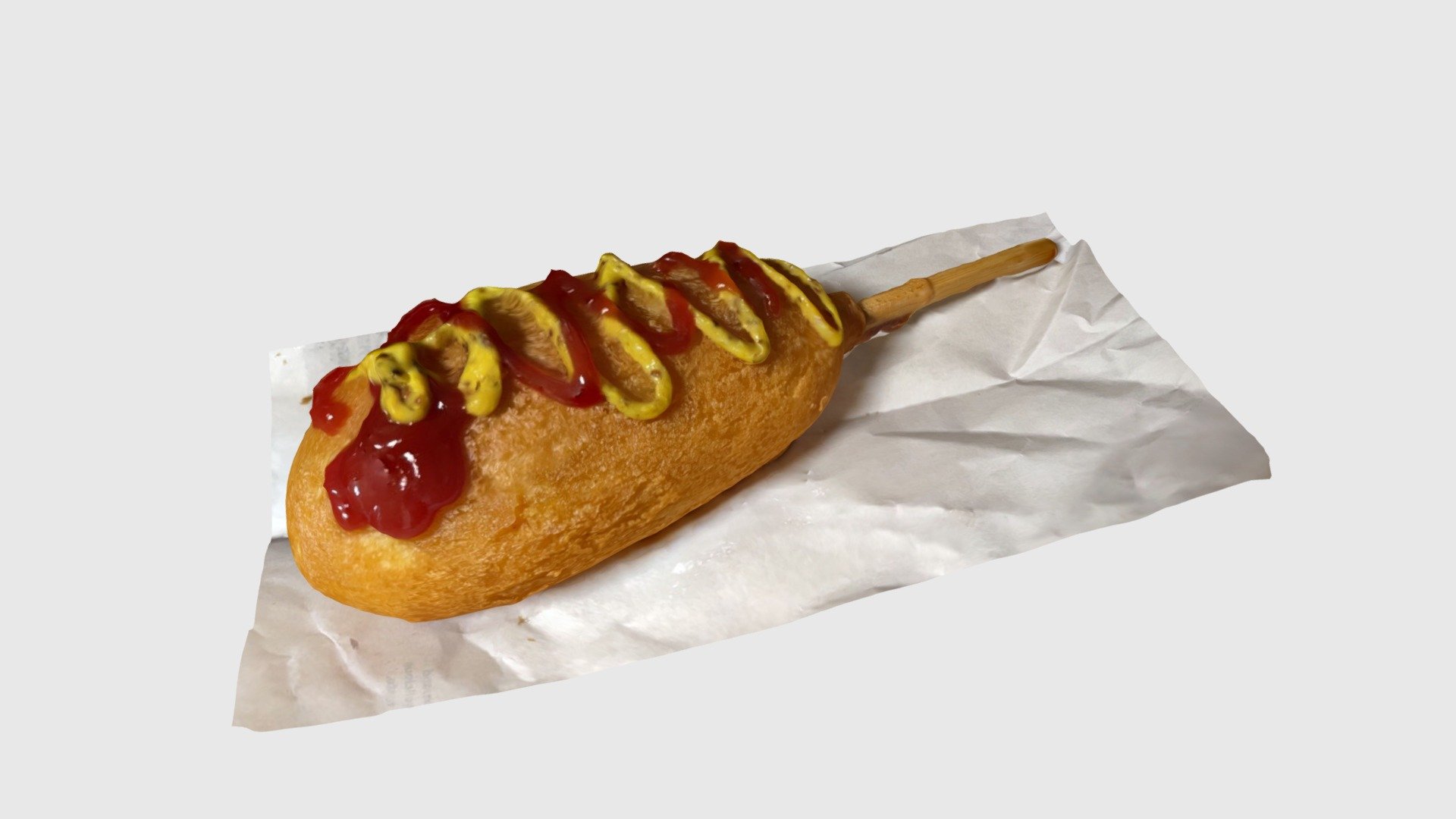 Corn dog - Download Free 3D model by otukaren [8965a0a] - Sketchfab