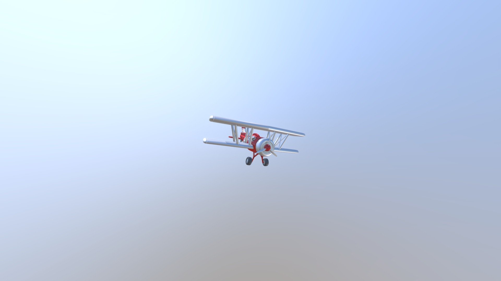 Tails' BiPlane from Sonic the hedgehog 2 - Download Free 3D model by ...