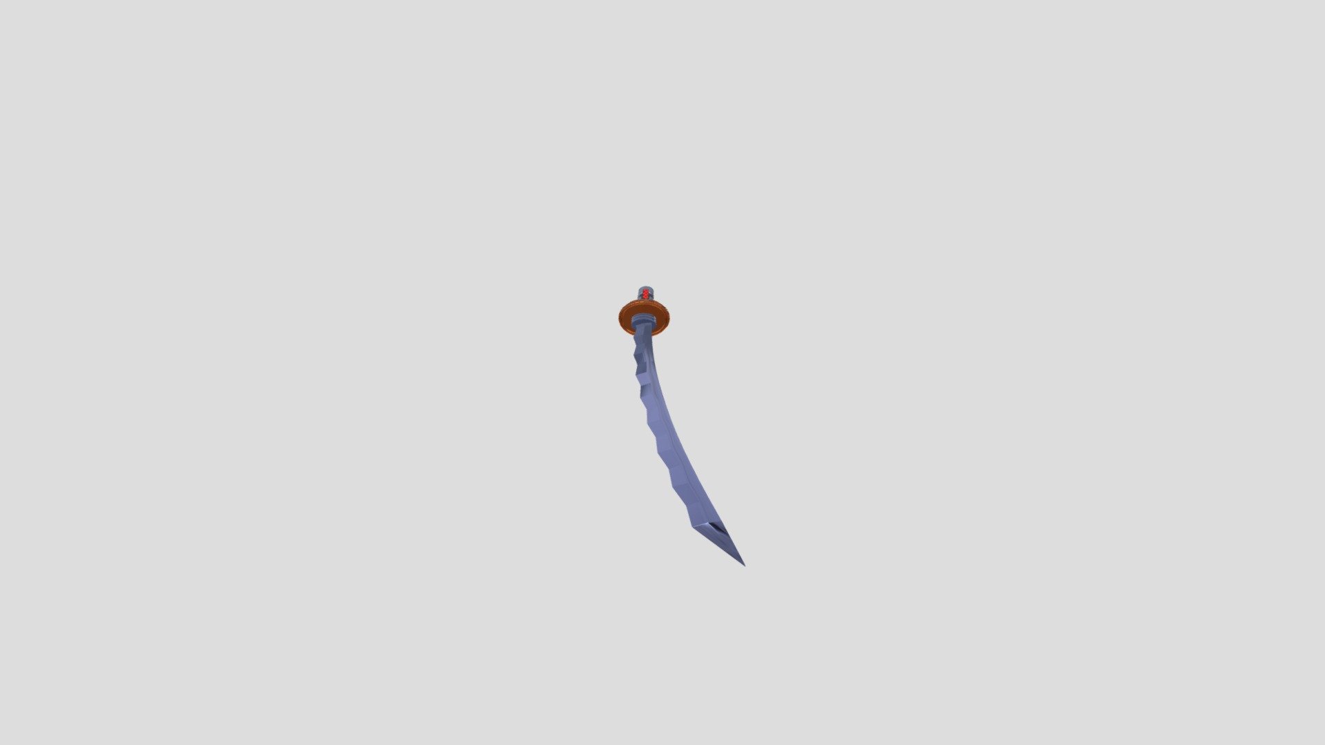 Katana. Samurai Sword. Blender Sword. Simple. - Download Free 3D model ...
