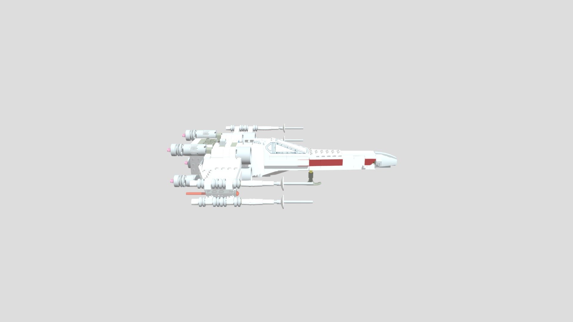 x wing - 3D model by hencyhd39 [89662df] - Sketchfab