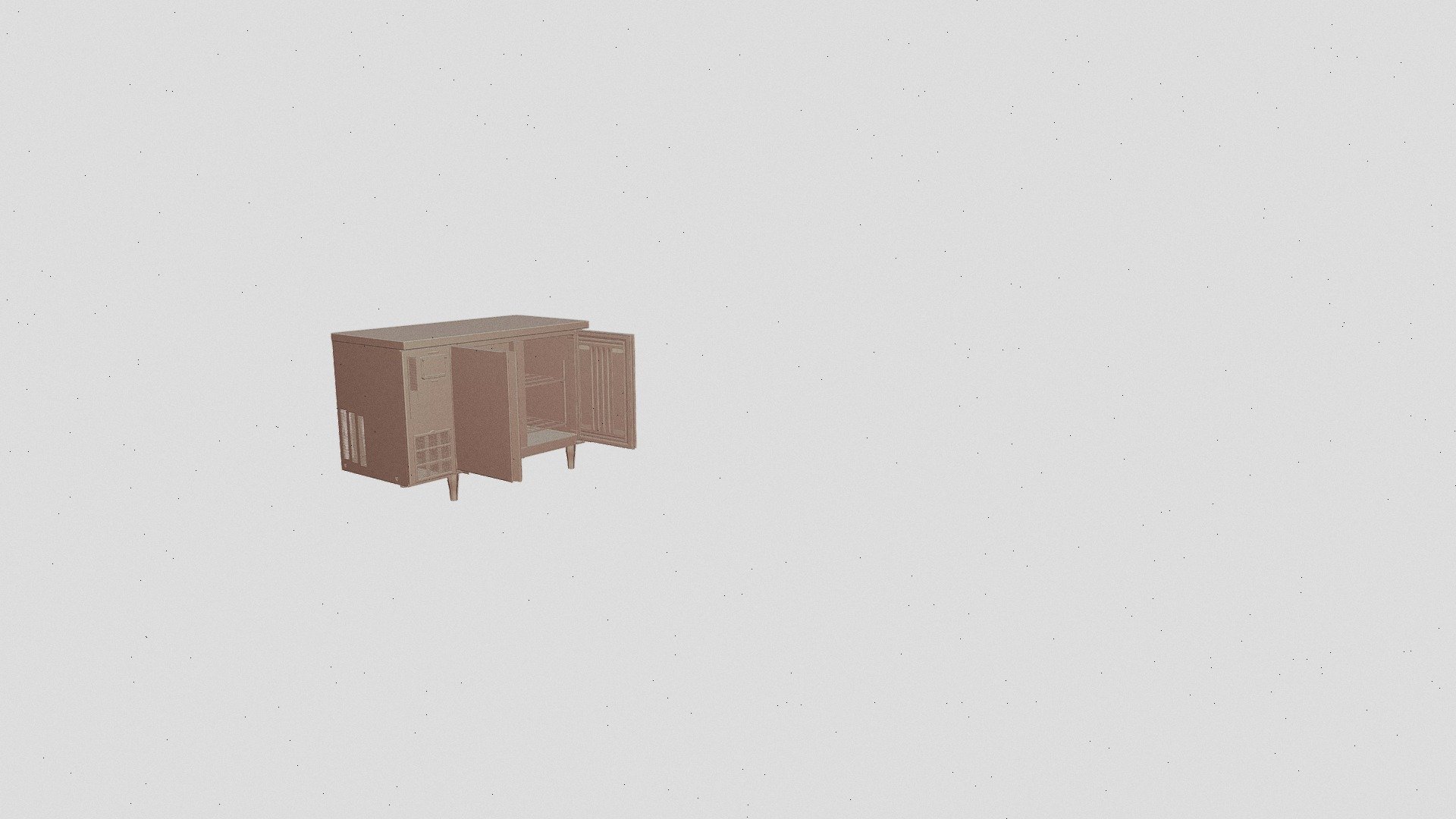 Mini Fridge - Download Free 3D model by tikitech [89668e5] - Sketchfab