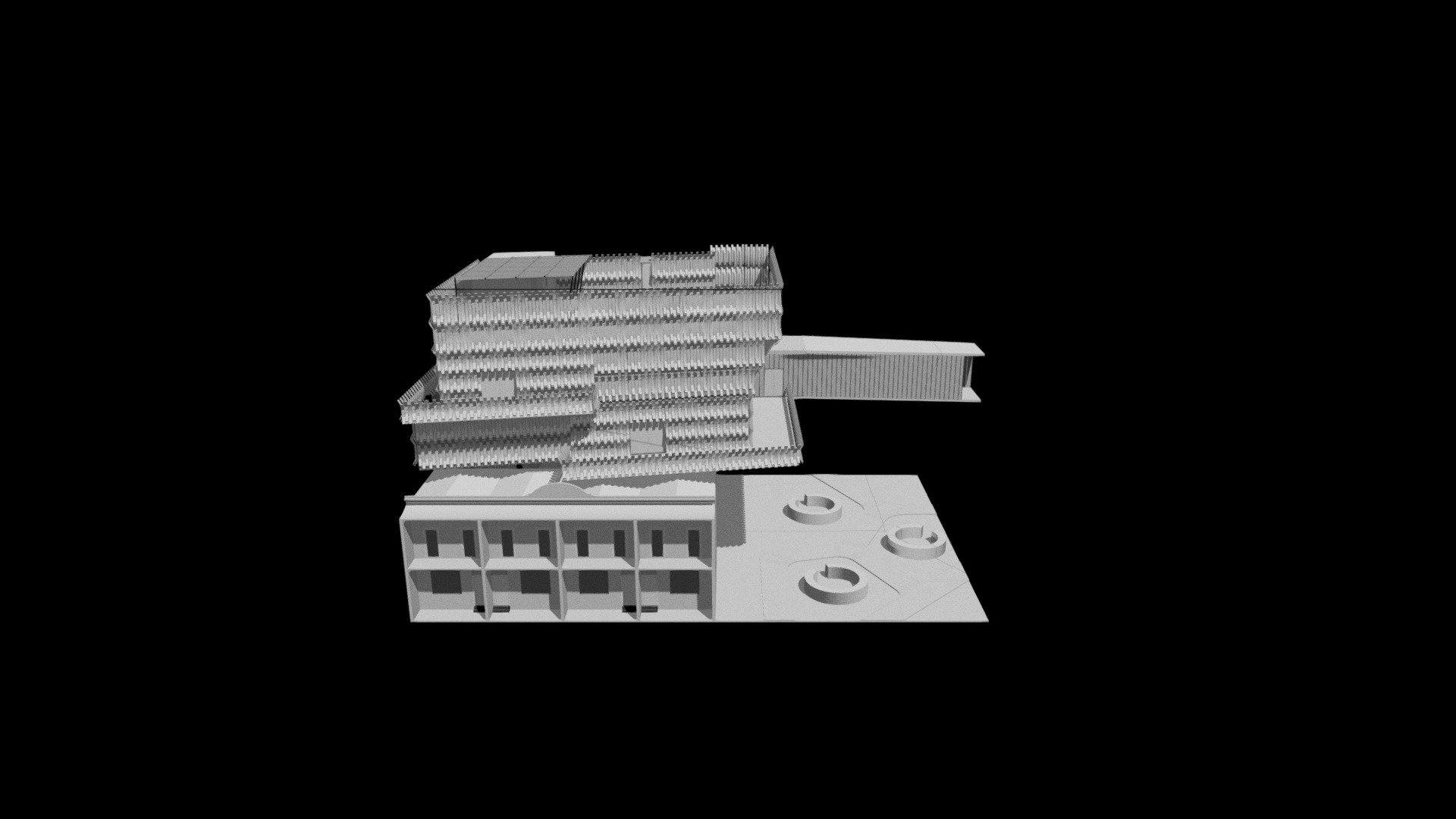 THE TERRACES - 3D model by ddhai [8966945] - Sketchfab
