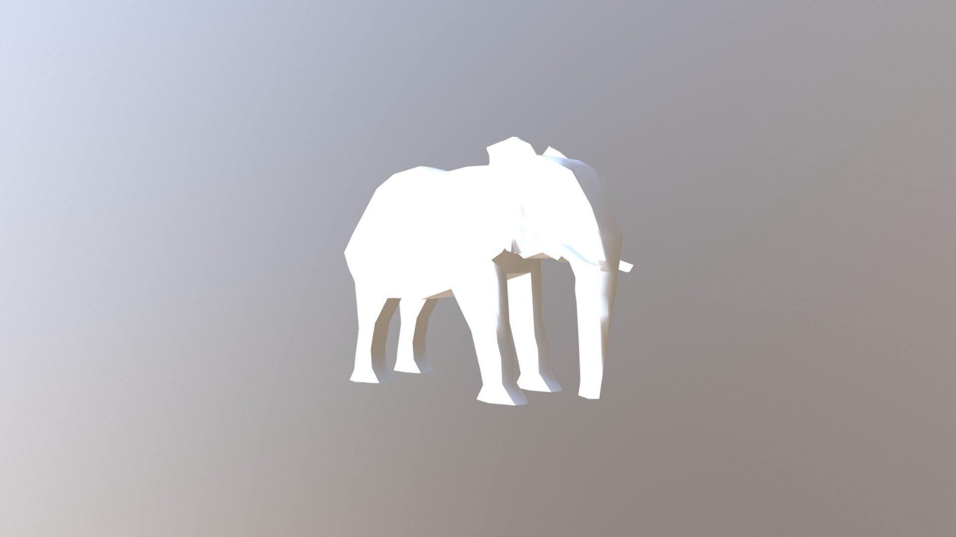 Low-poly Elephant - Download Free 3D model by ciciou03 [8966e37 ...