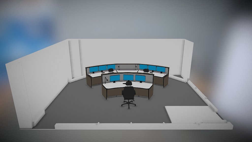 Revolution Consoles in Room - Evosite - 3D model by Evosite Control ...