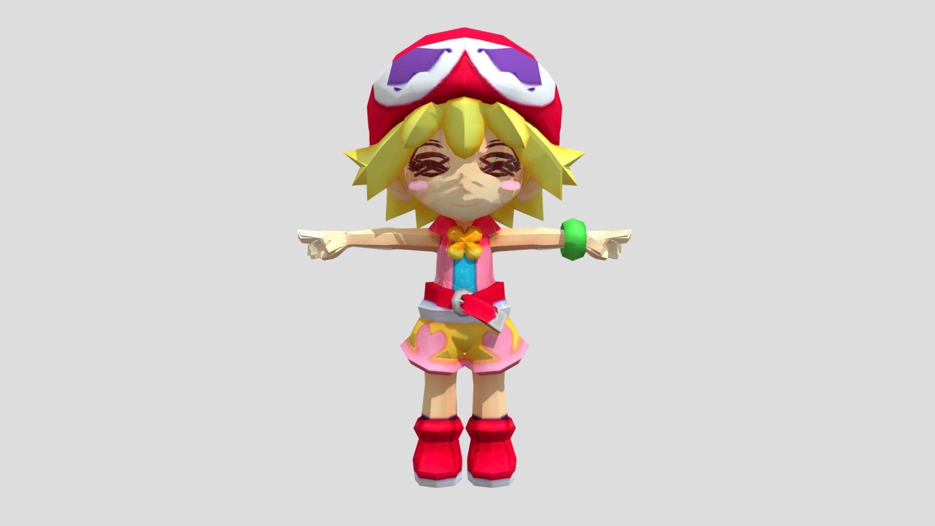 Amitie (Puyo Puyo Chronicle) - Download Free 3D model by ...