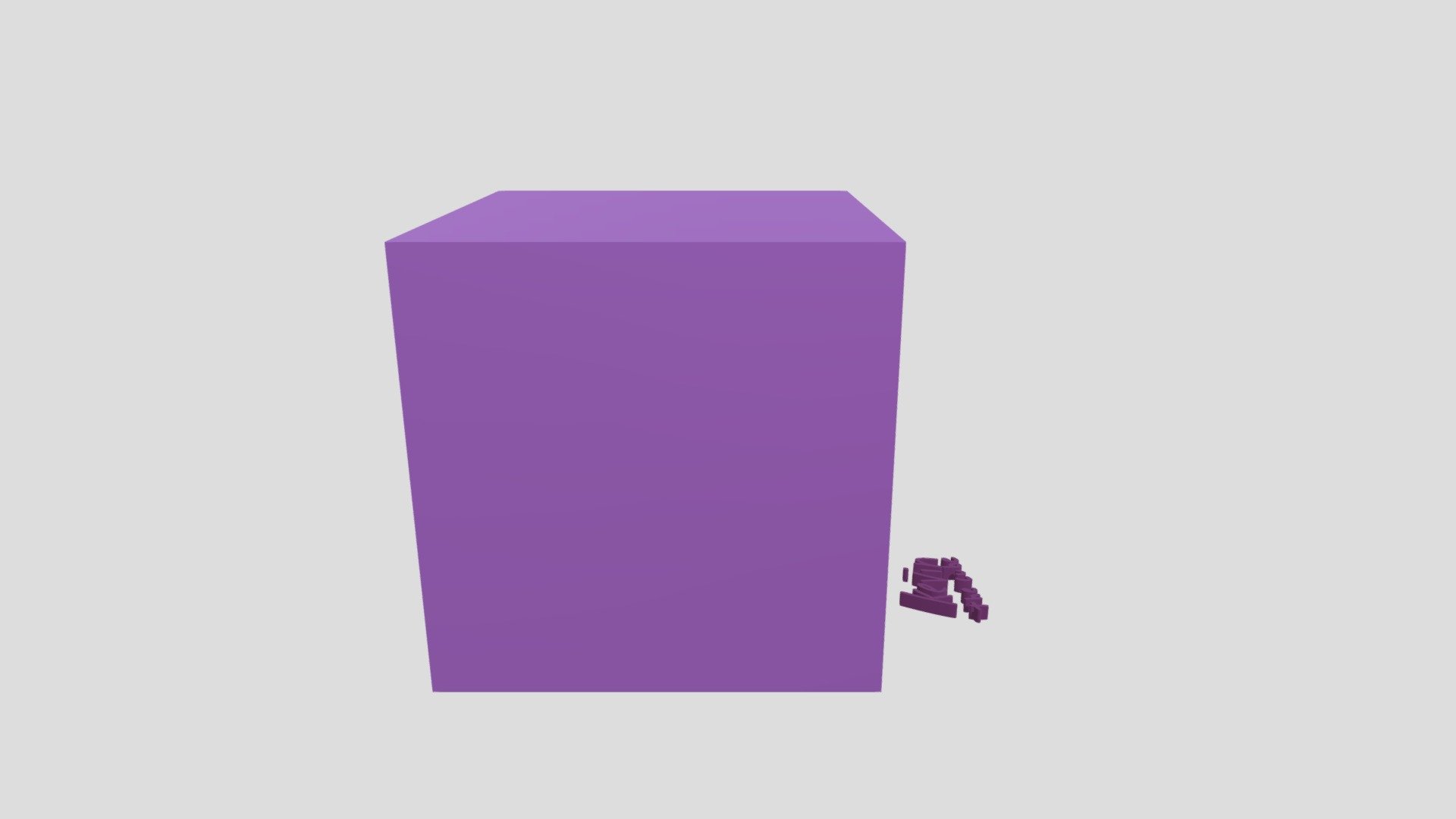 Kevin The cube - Download Free 3D model by RCTEvo [8967870] - Sketchfab
