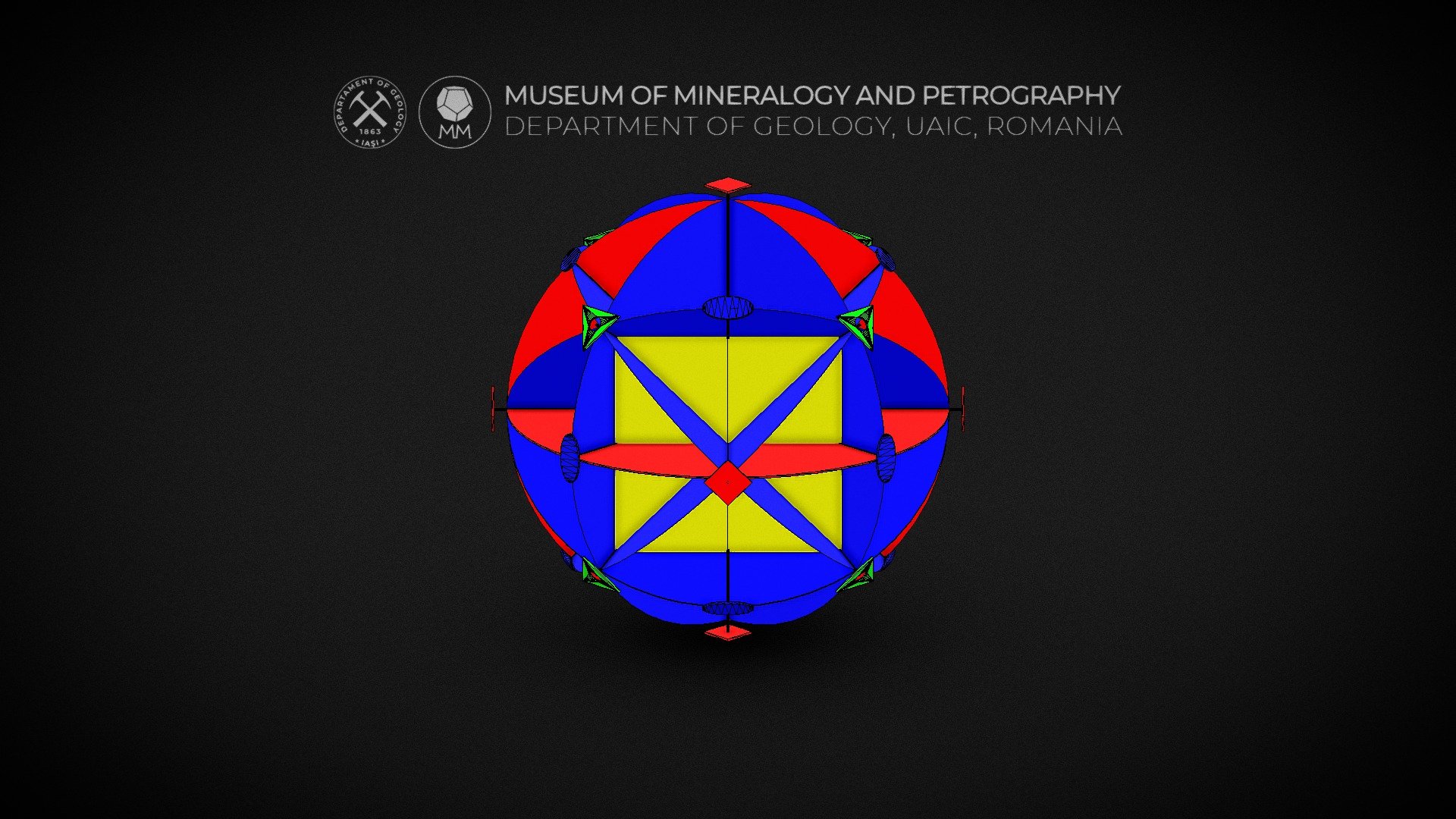 Isometric m-3m or 4/m-32/m (Oh) - 3D model by Museum of Mineralogy and ...