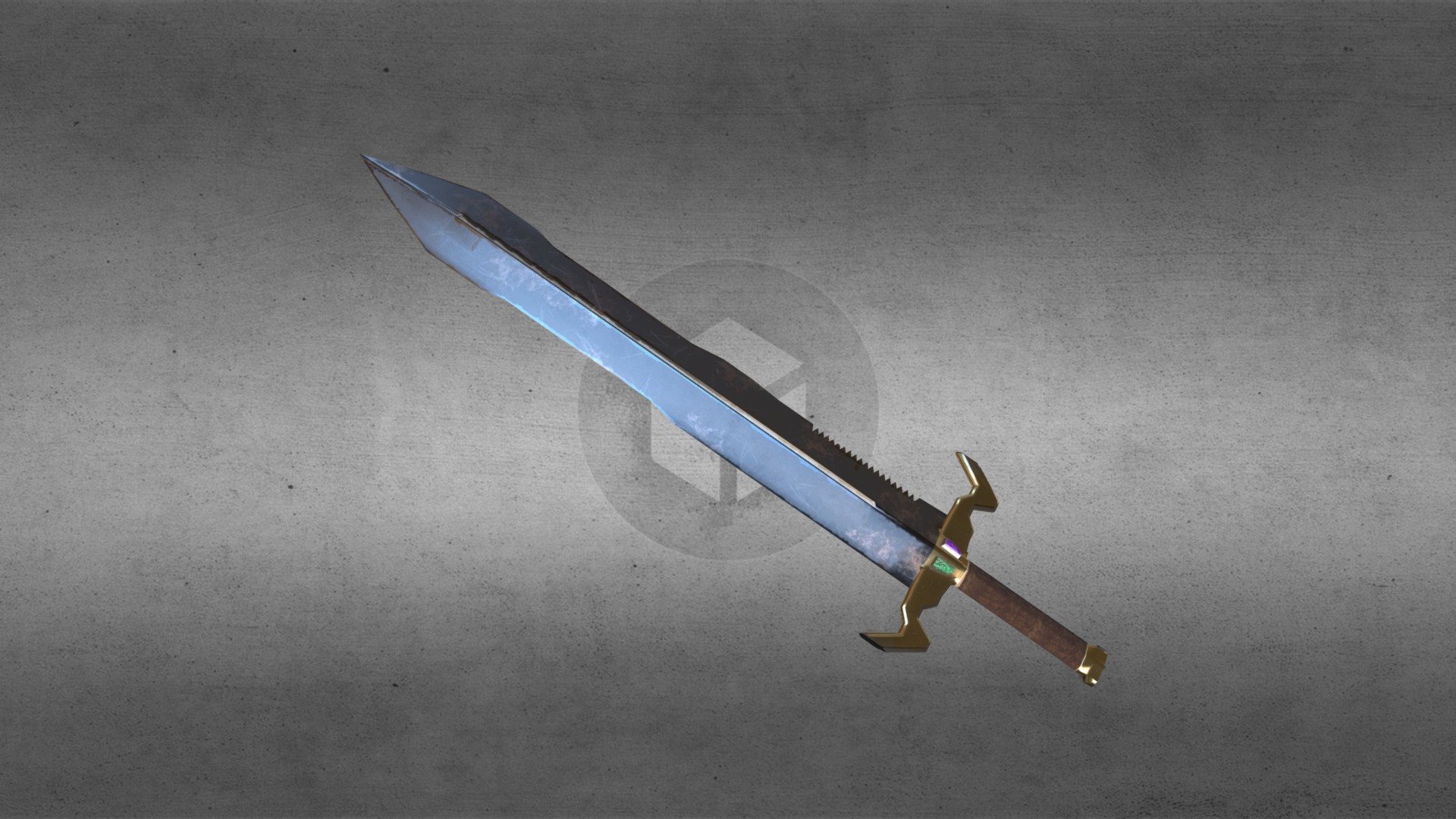Fantasy Broadsword - Download Free 3D model by Dougflip2k [896c33f ...