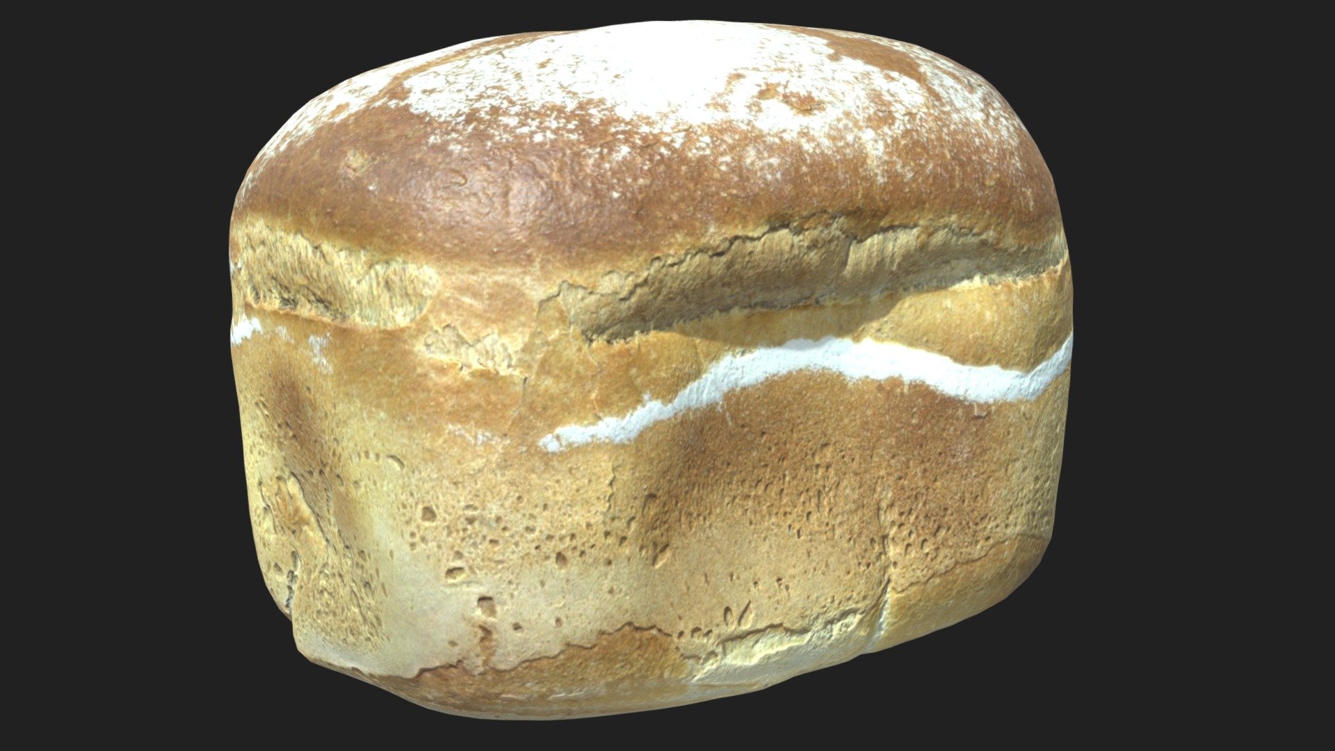 Loaf of White Bread - Buy Royalty Free 3D model by Jason Dovey ...