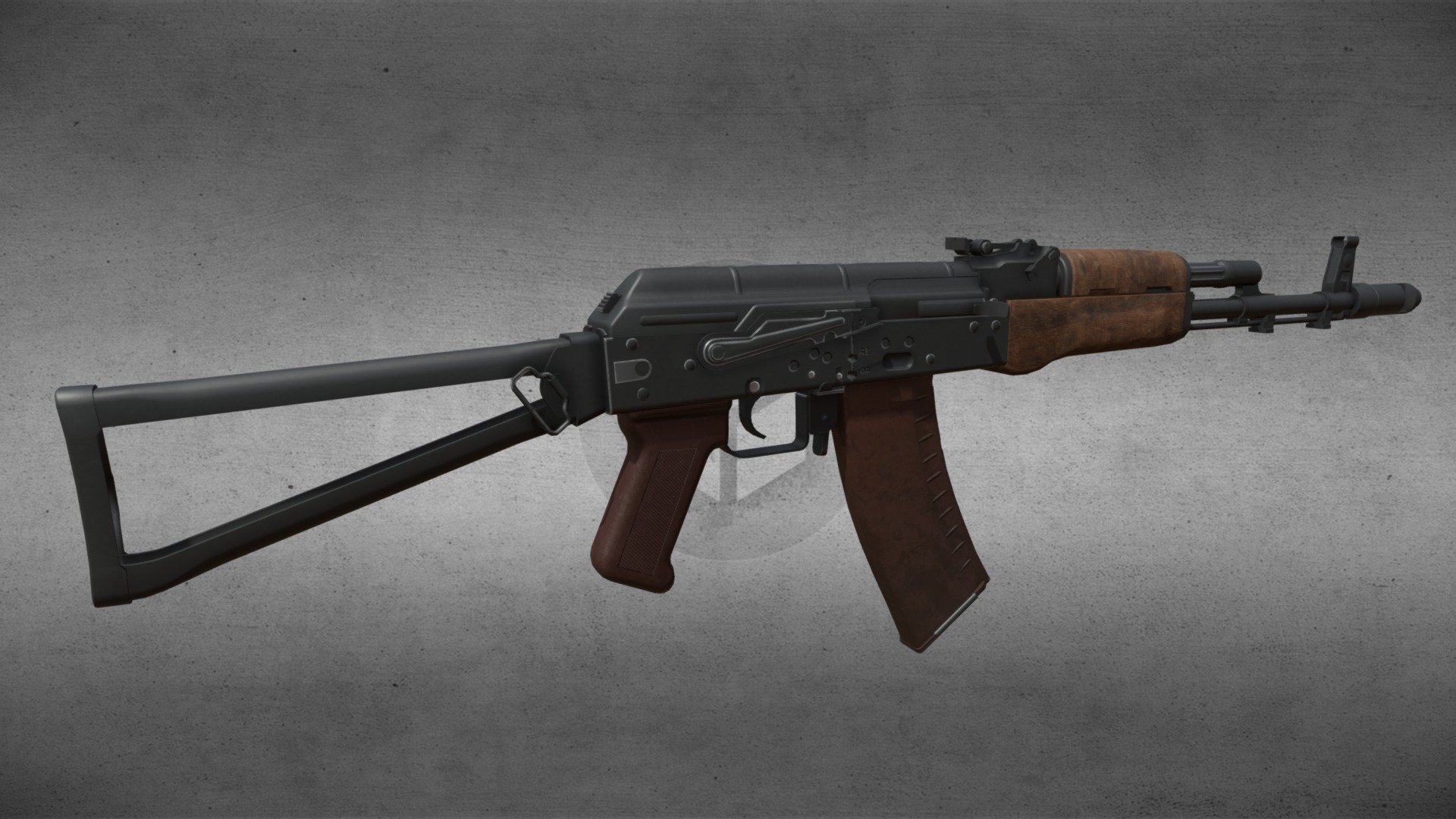 AKS-74 (game ready) - Download Free 3D model by Armored Wave ...