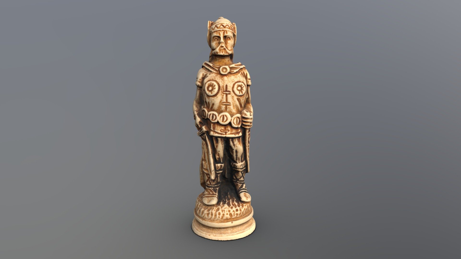 Chess figure - King - 3D model by donlk [896cf41] - Sketchfab