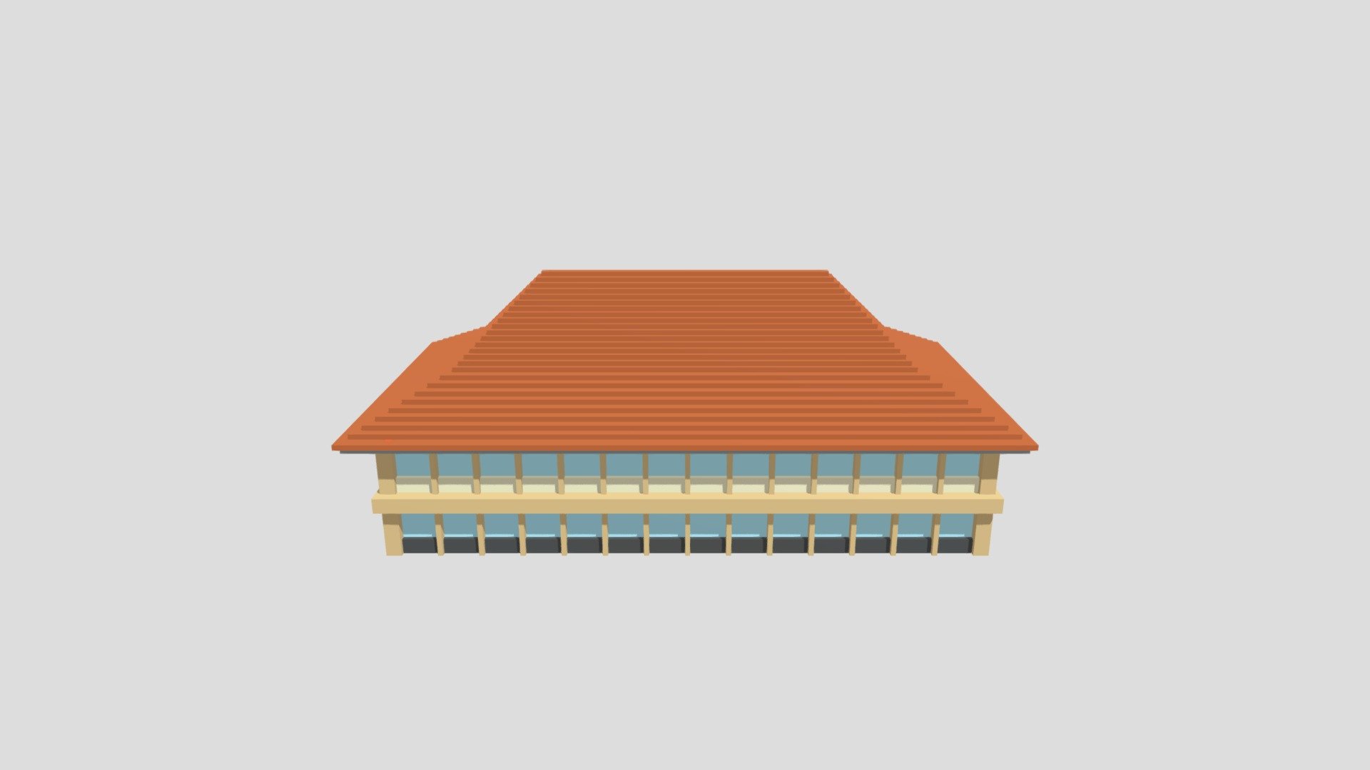 Gedung A - FILKOM - Download Free 3D model by Tom Gustin (@_ariutomo ...
