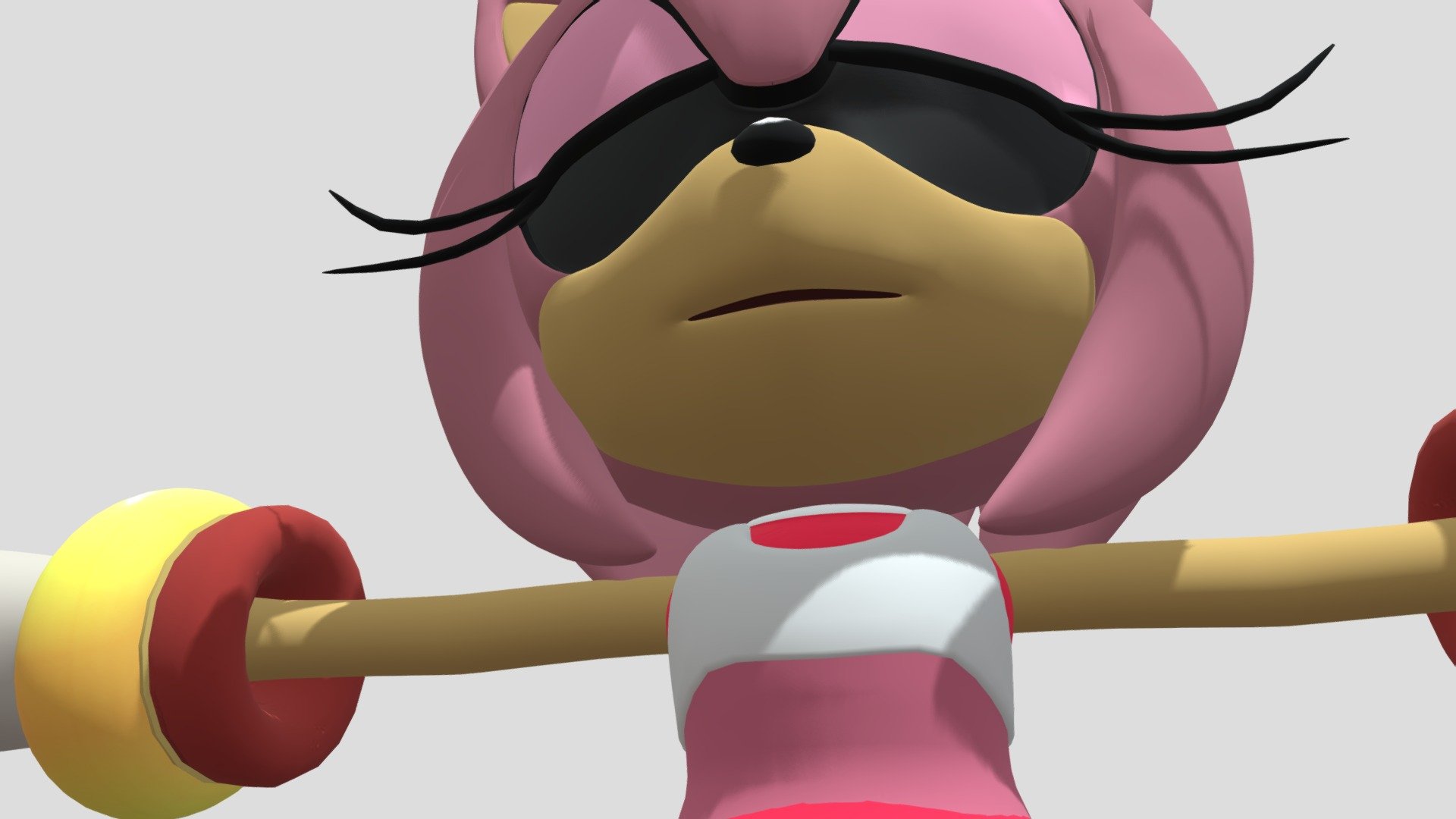 Amy Rose V3 - Download Free 3D model by nabilfahmi13 (@nabilfahmi12 ...