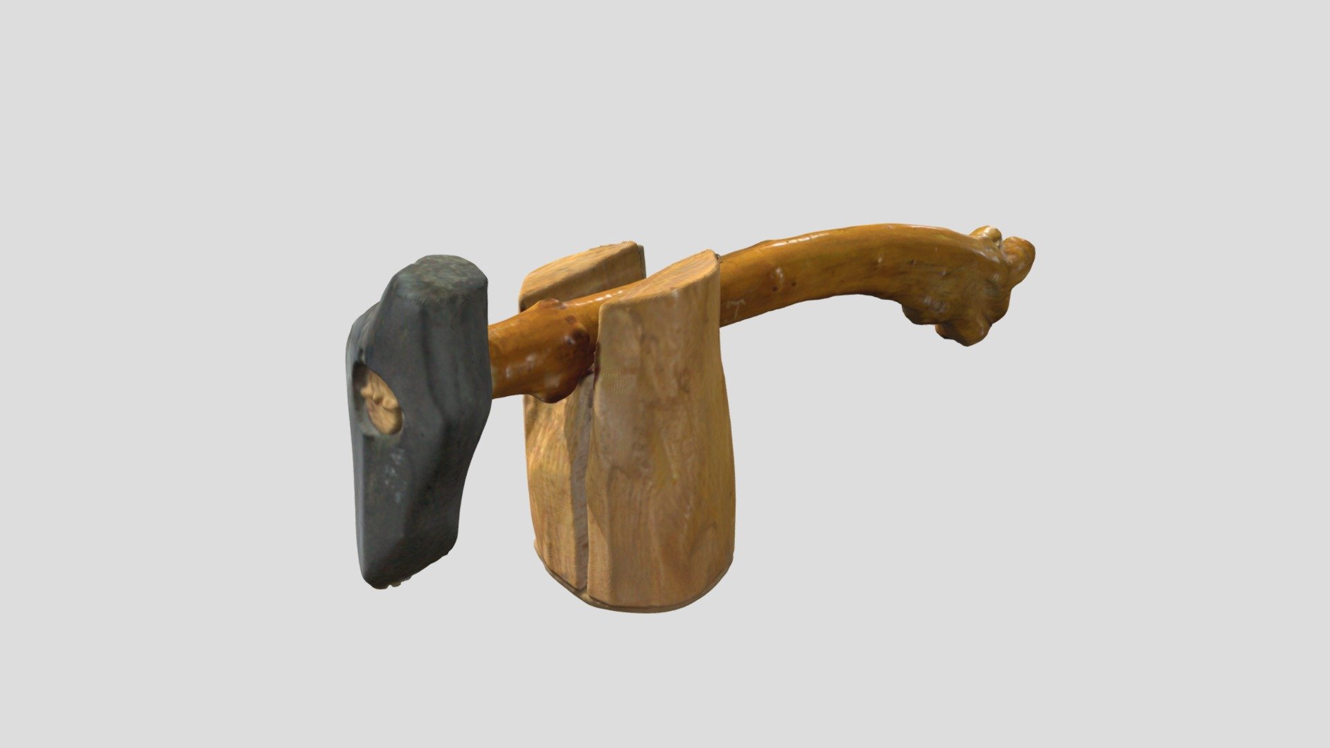 Stone axe - Download Free 3D model by n3rd0710 [896e6ca] - Sketchfab