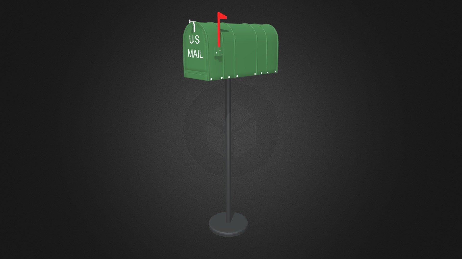 Mailbox - 3D model by nuralam018 [89705f2] - Sketchfab
