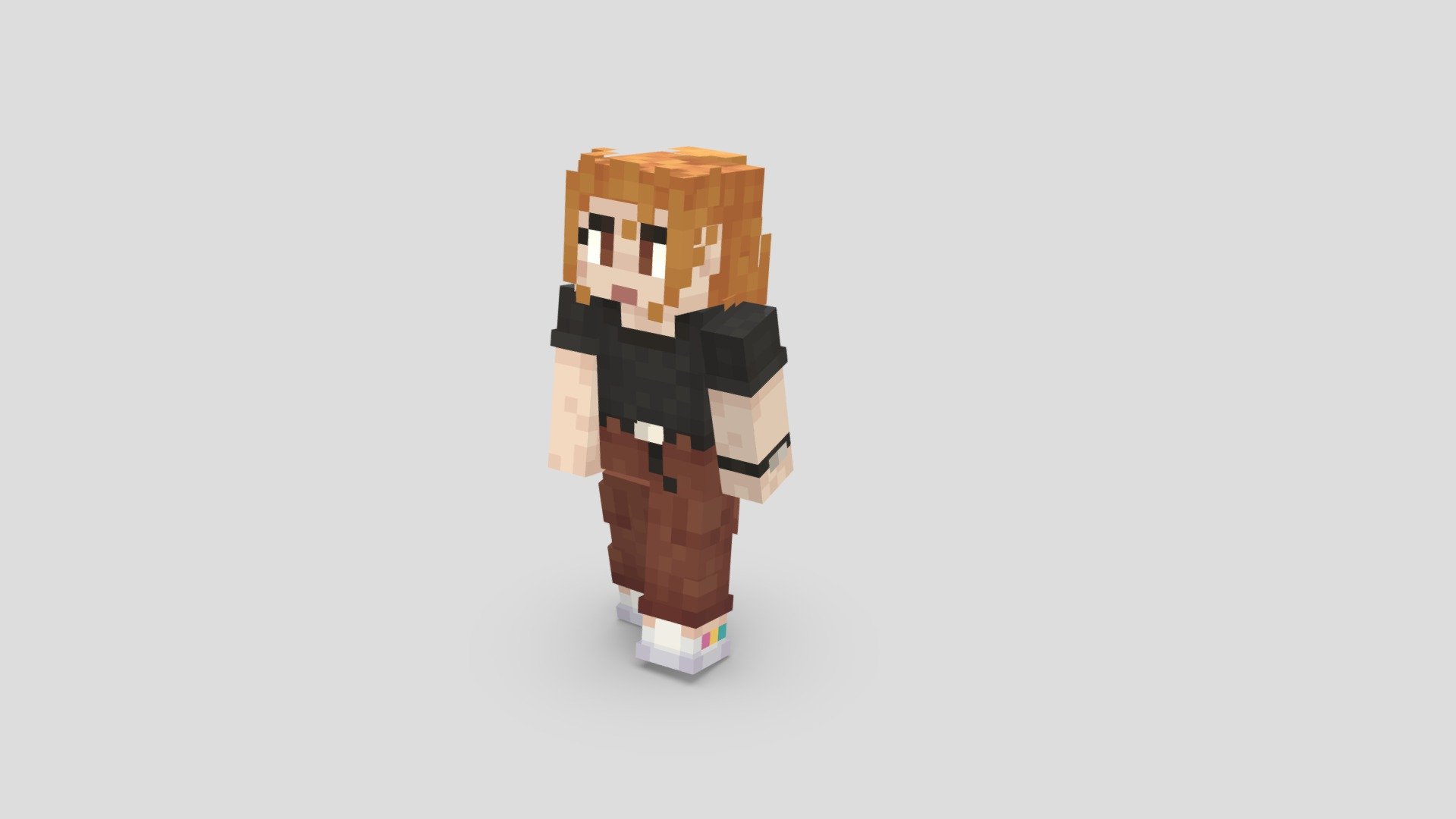 Minecraft Skin - 3D model by nin (@voxelly_ninja) [897115b] - Sketchfab