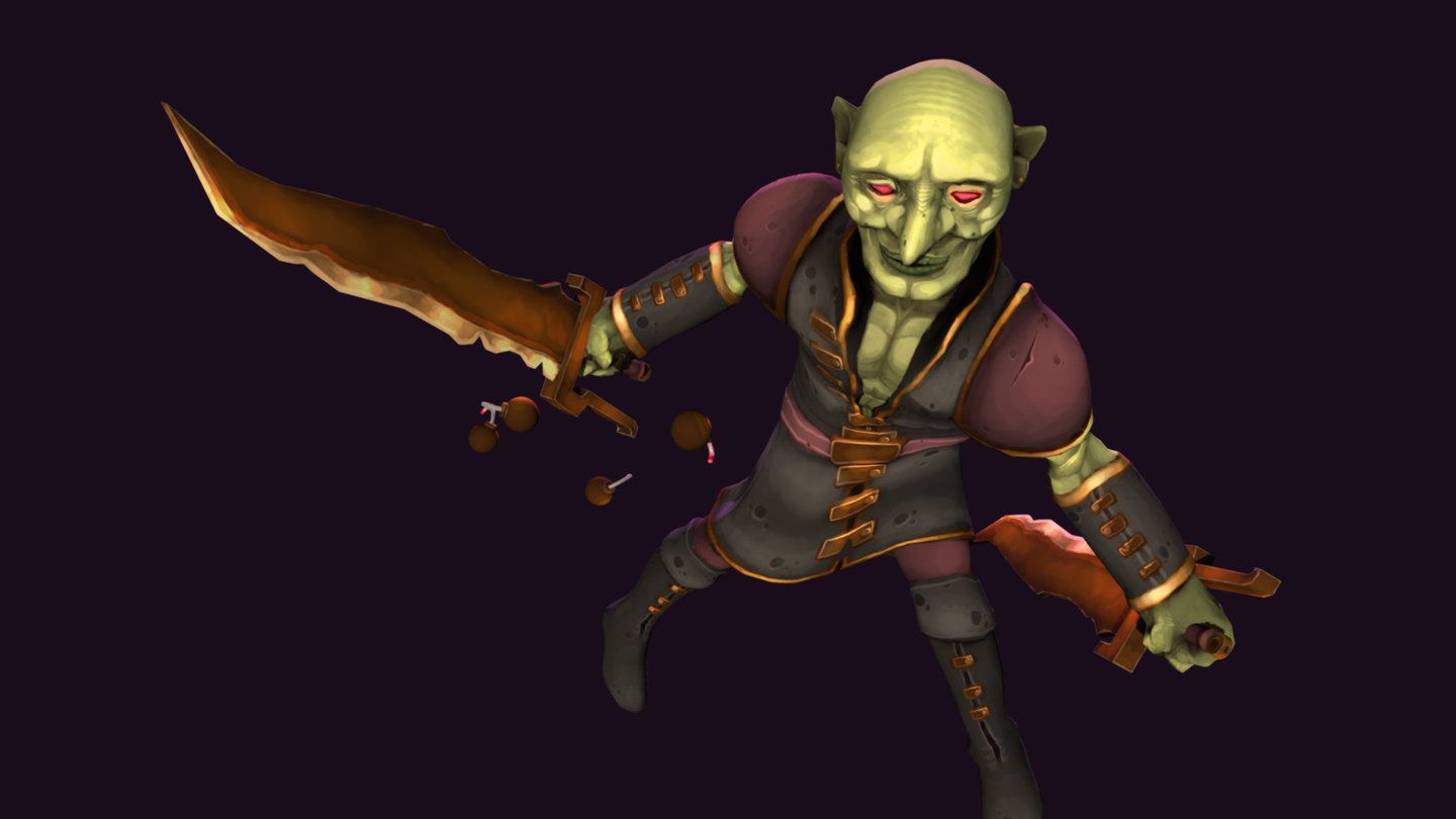 Goblin Partycrasher - Pose 3 - 3D model by shane.beucler [8971322 ...