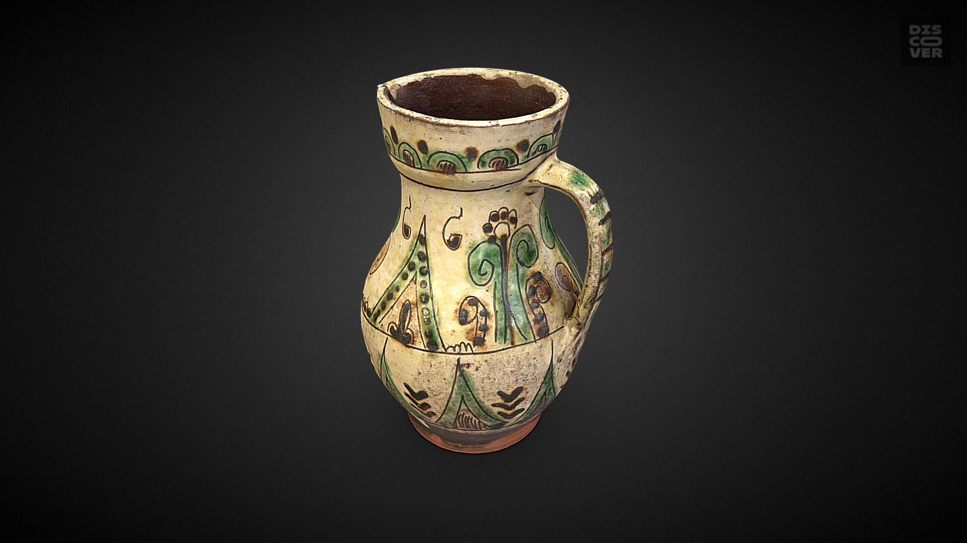 Глек. Прикарпаття - 3D model by eMuseum [8972a98] - Sketchfab