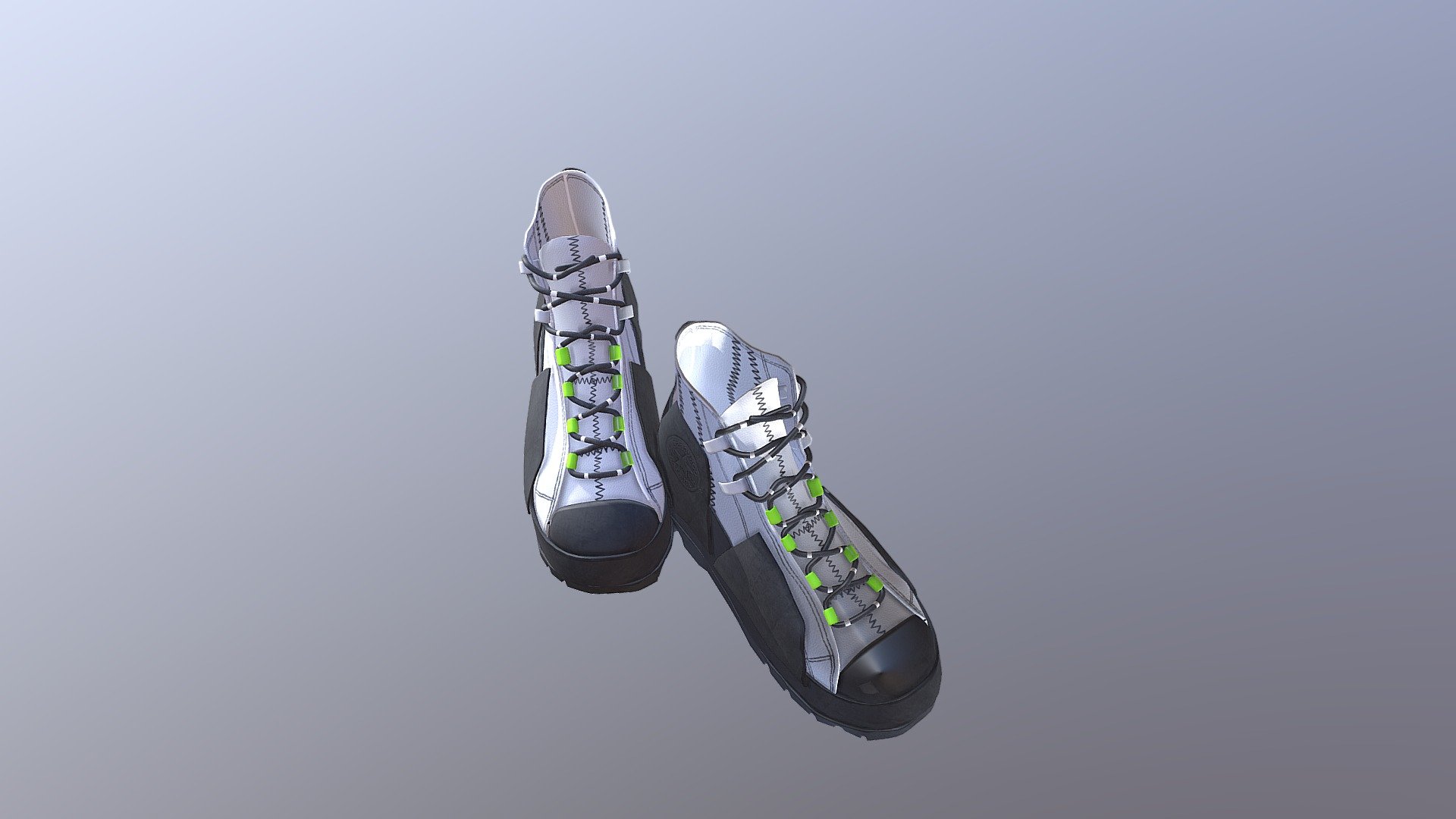 Sneakers - 3D model by Smirnovairina [897557e] - Sketchfab