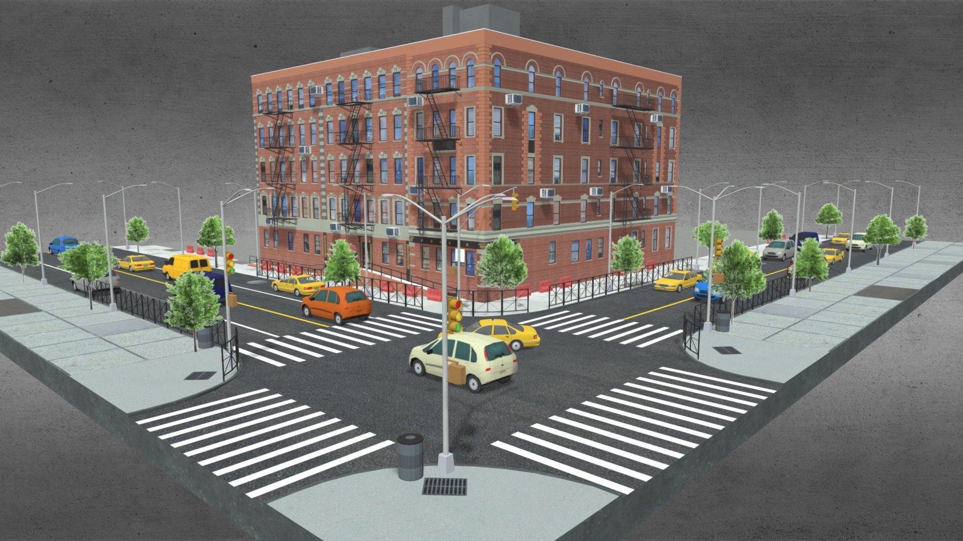 Chinatown Manhattan Building 04 - 3D model by nuralam018 [8976862 ...