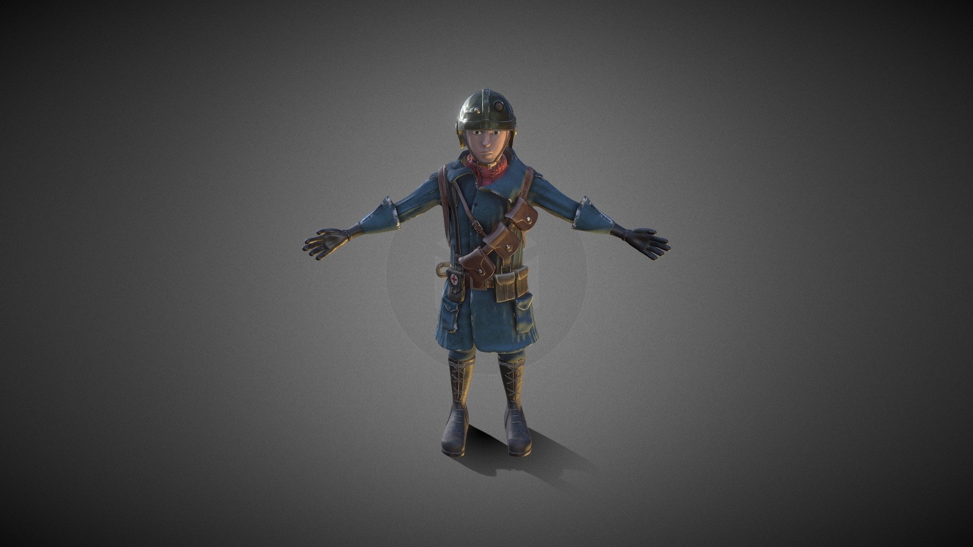 Fall out Character - 3D model by Jonathan Formosa (@Jonathan.Formosa ...