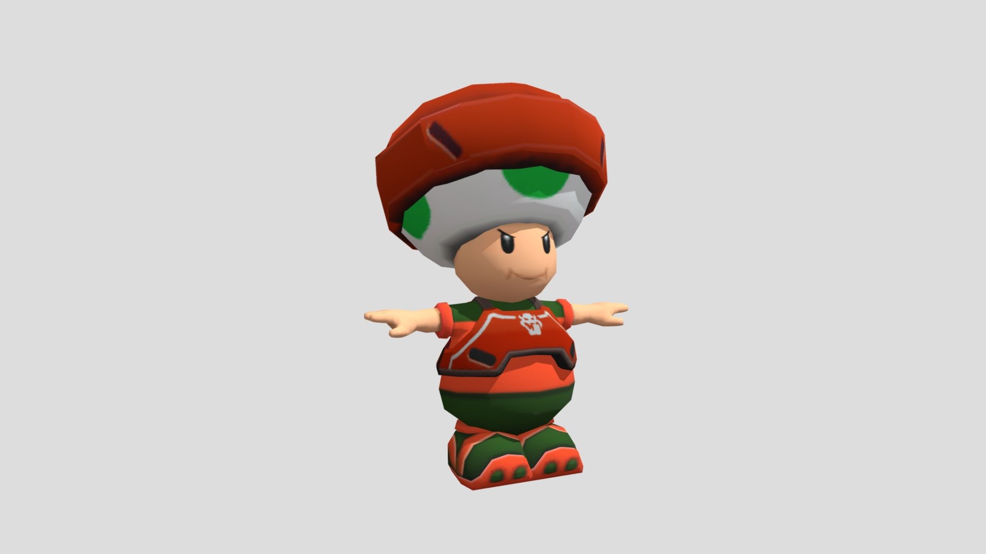 Toad - Download Free 3D model by tirrellclark.75 [89786a8] - Sketchfab