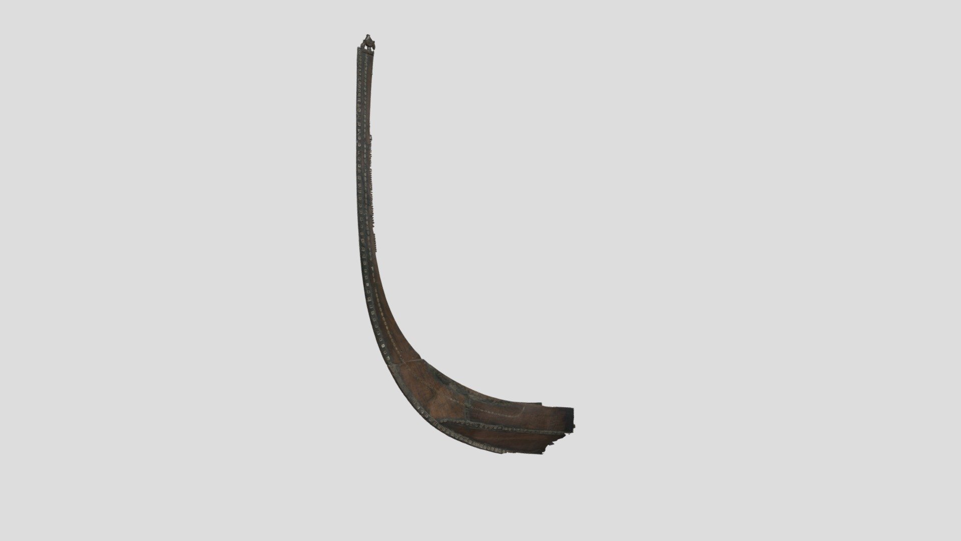 Solomon Islands Canoe Stern - 3D model by National Museums Northern ...