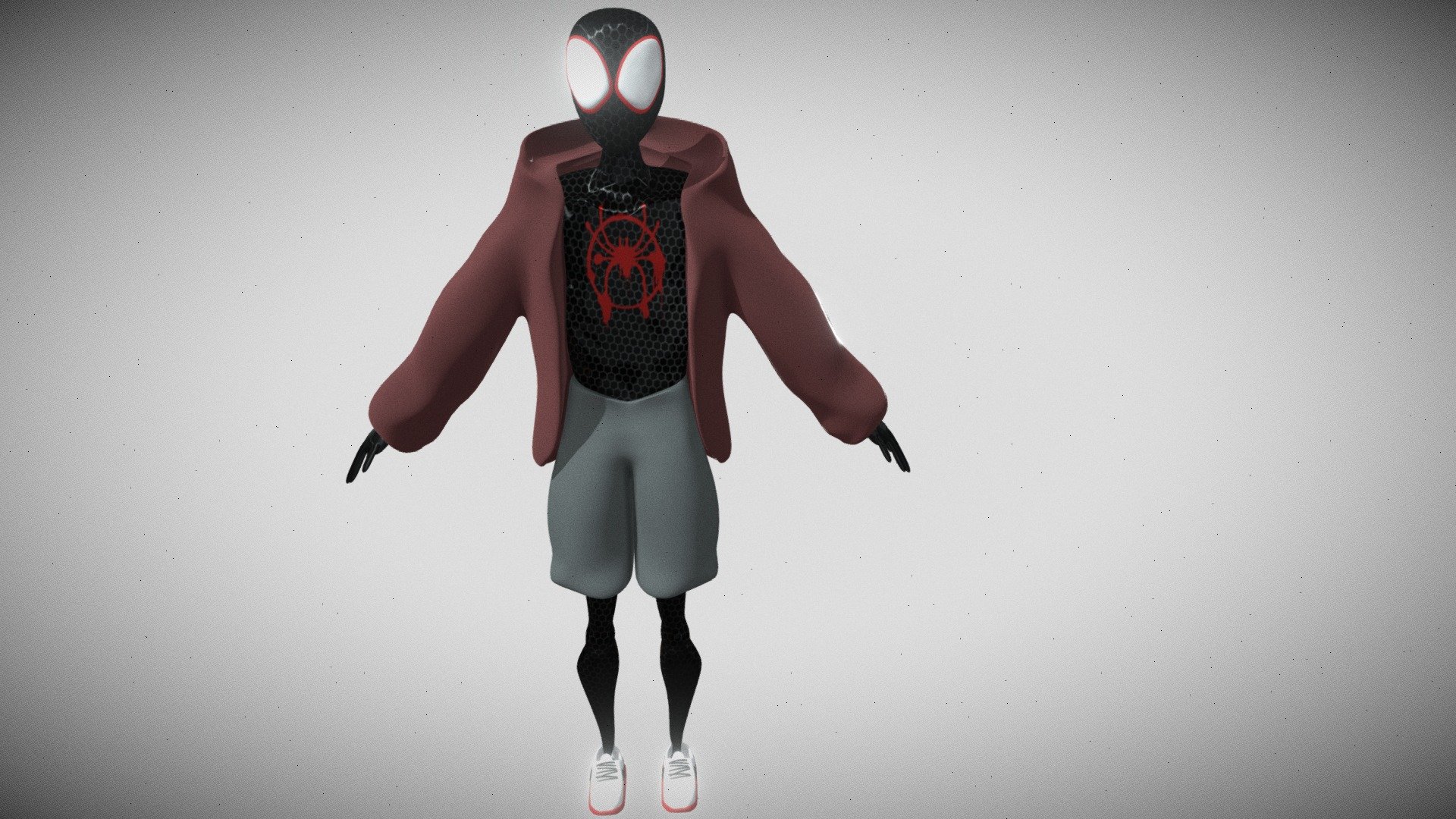 Spider-man Miles Morales - Download Free 3D model by Hanna Hoß ...