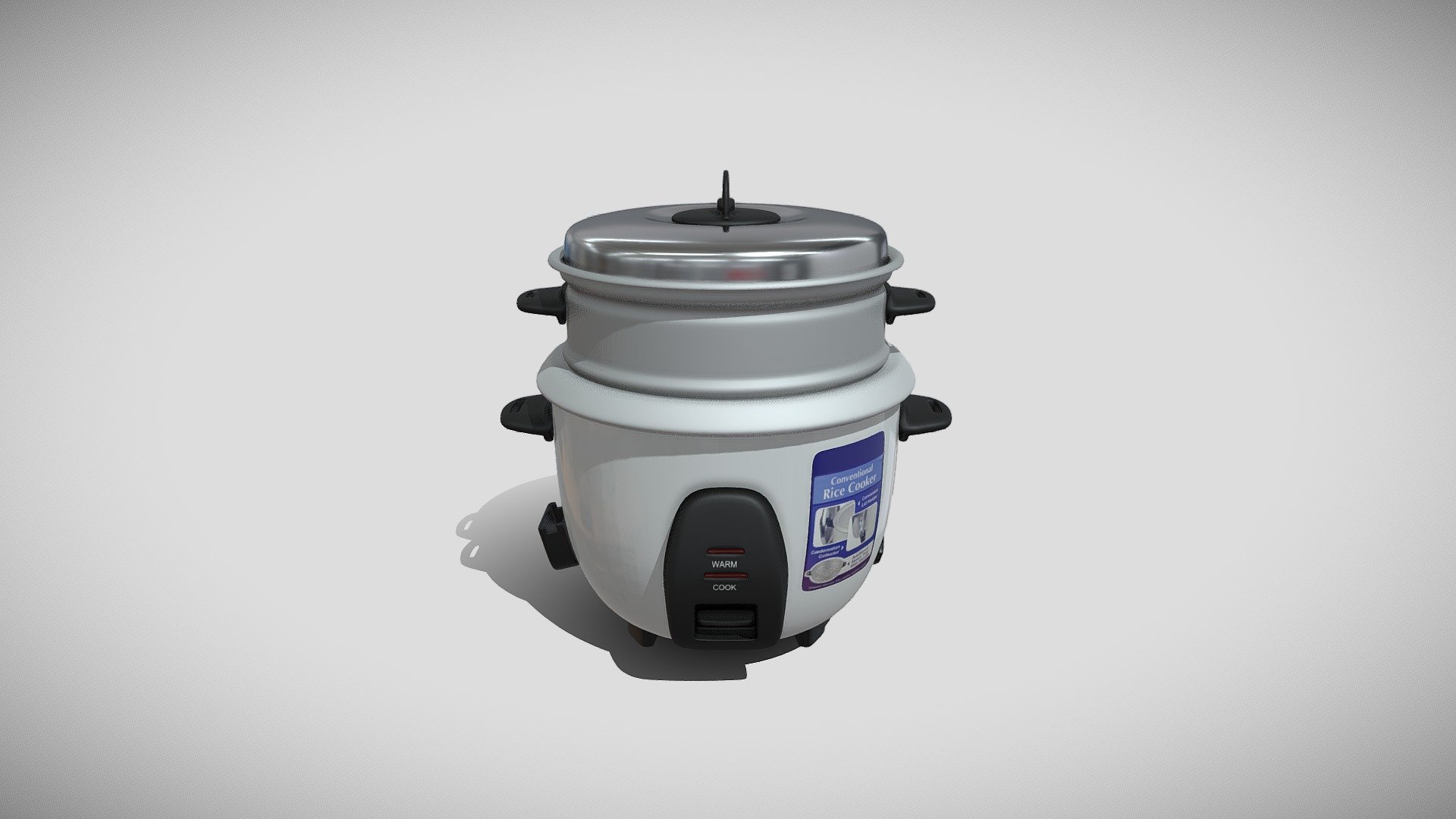 Rice Cooker - Download Free 3D model by Tun.Htet.Paing [8979a71 ...