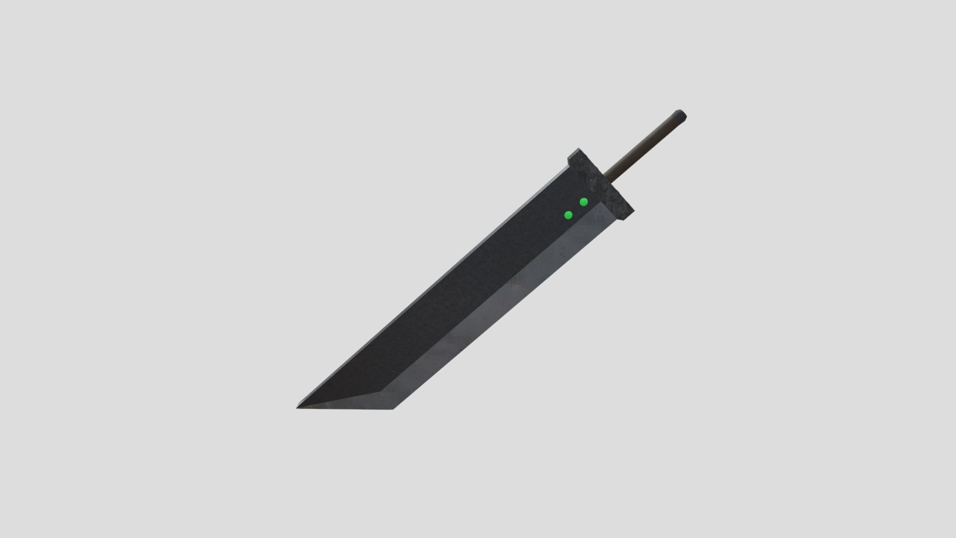 Buster Sword - 3D model by se1092 [897b698] - Sketchfab
