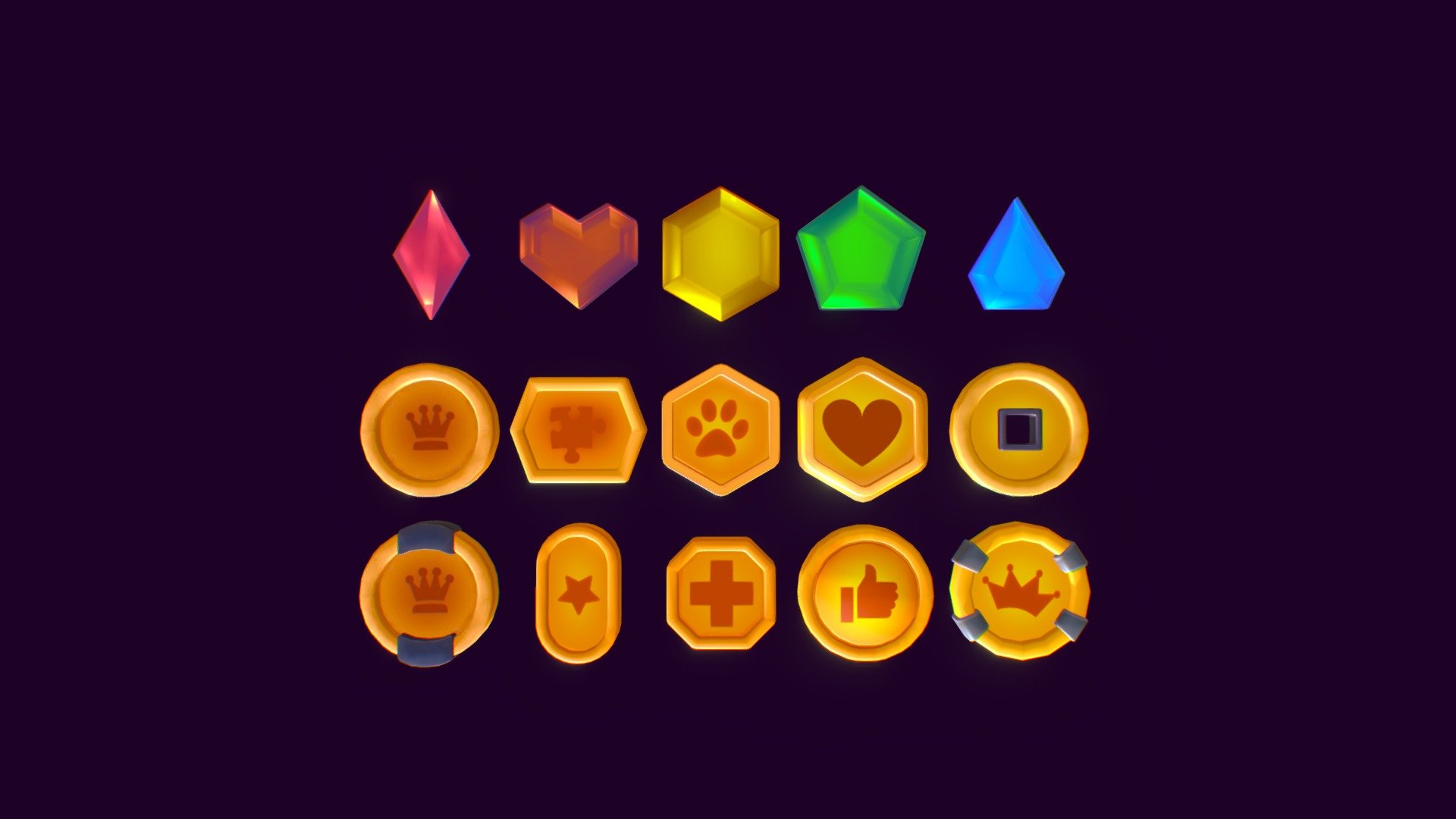 Stylized-Coins - Download Free 3D model by Woken_TT (@Adriano_Castro ...