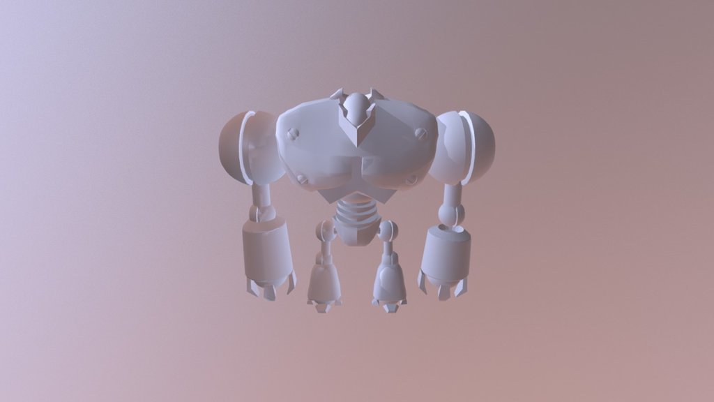 Robot_Complete - 3D model by JoeMike [897c5ed] - Sketchfab
