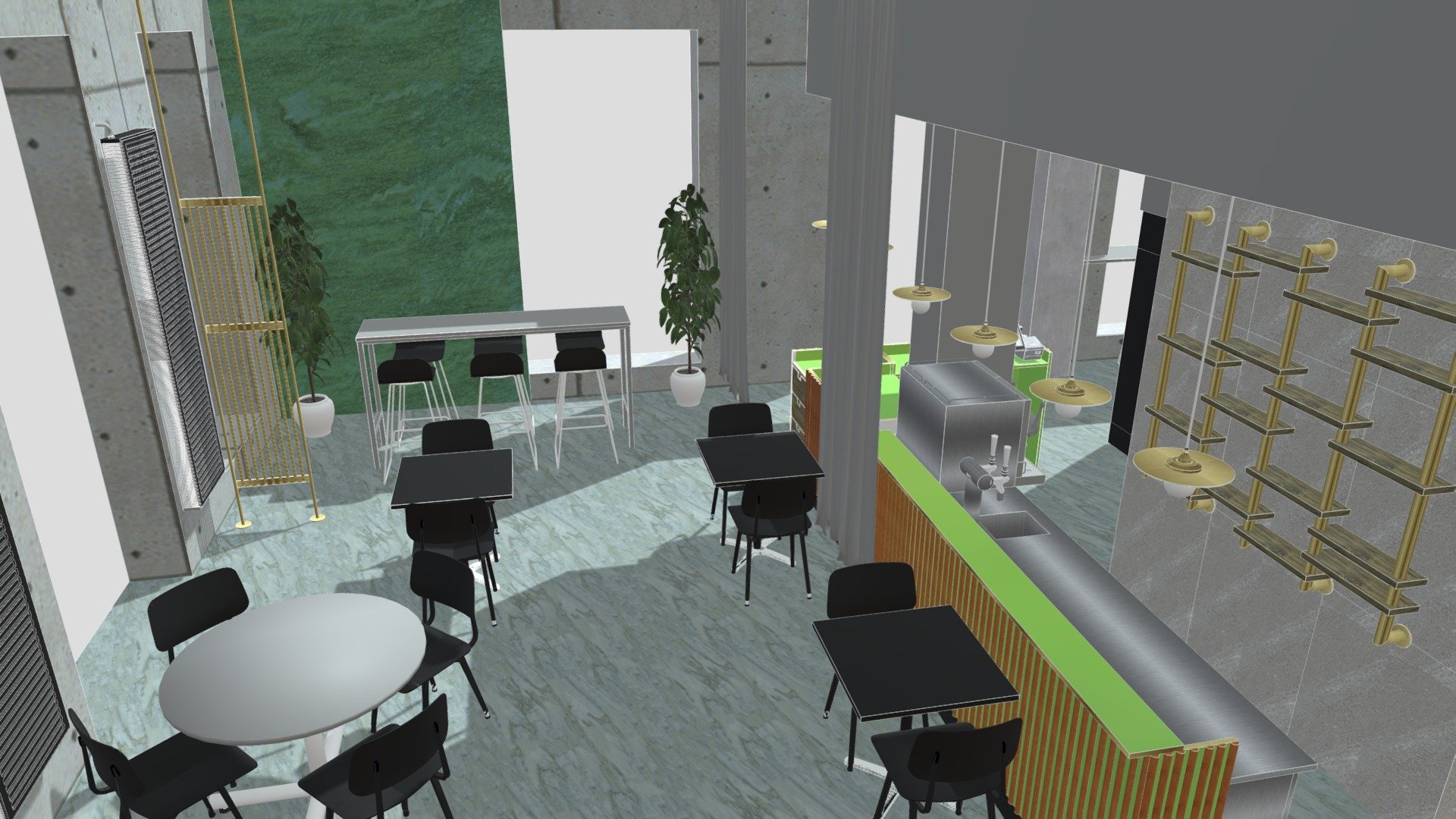Restaurant - 3D model by Byggelederen.nu (@Bygglederen) [897ca8c ...