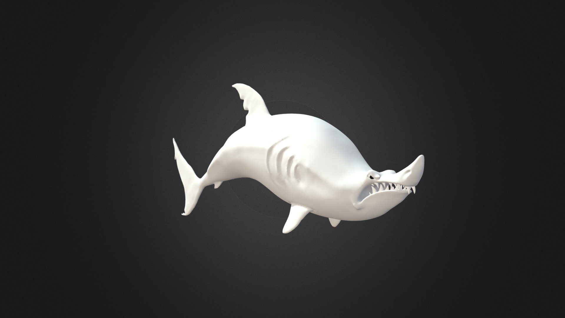 CG Cookie shark sculpting exercise - 3D model by tommypepsi (@tommy ...