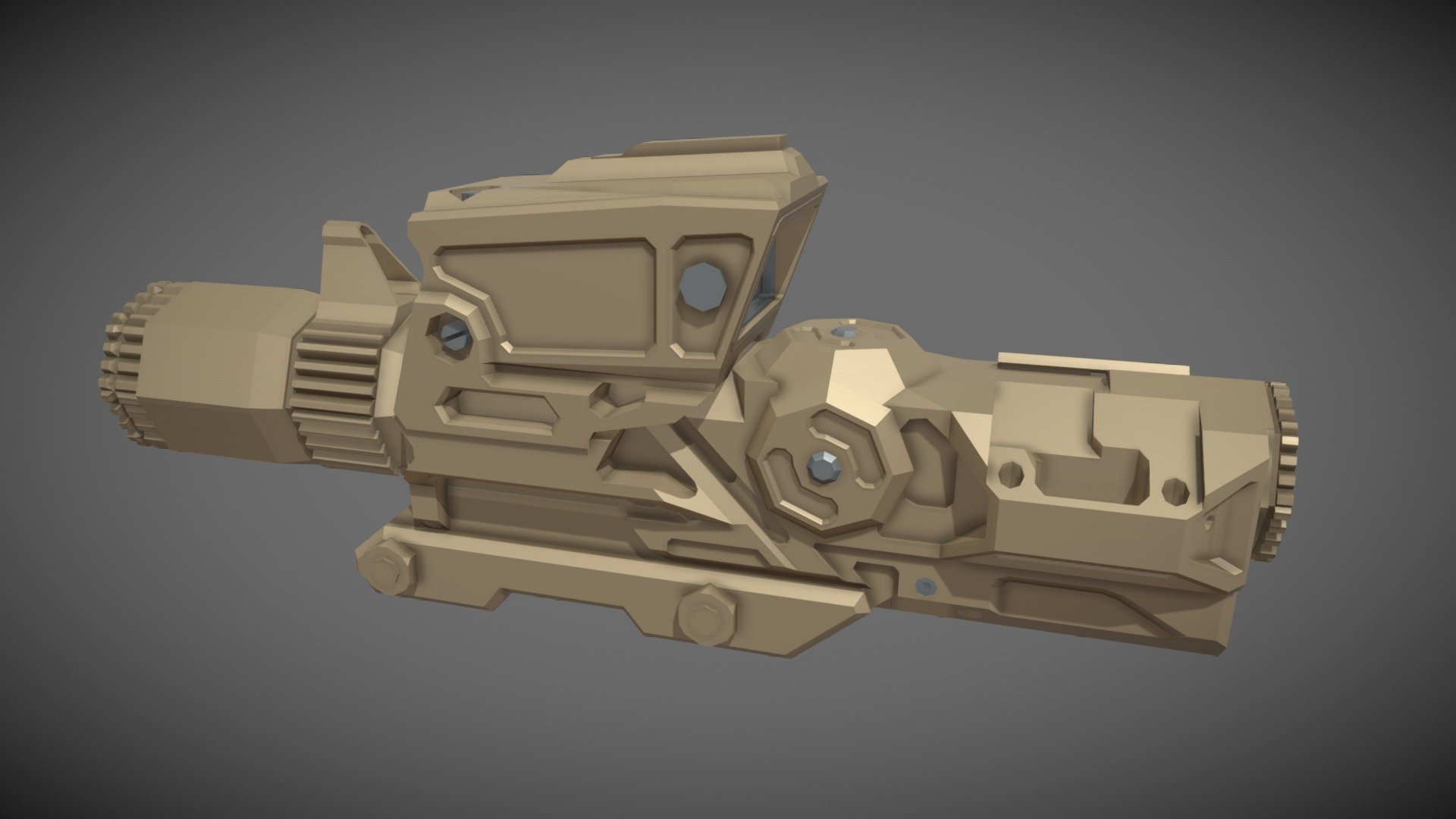 low-poly Vortex XM157 - Download Free 3D model by D_U (@DU1701) [897d9eb] - Sketchfab