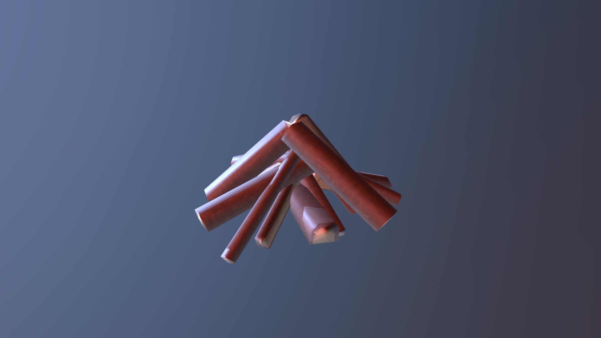 Bonfire - 3D model by Endo (@SateRaito) [897daff] - Sketchfab
