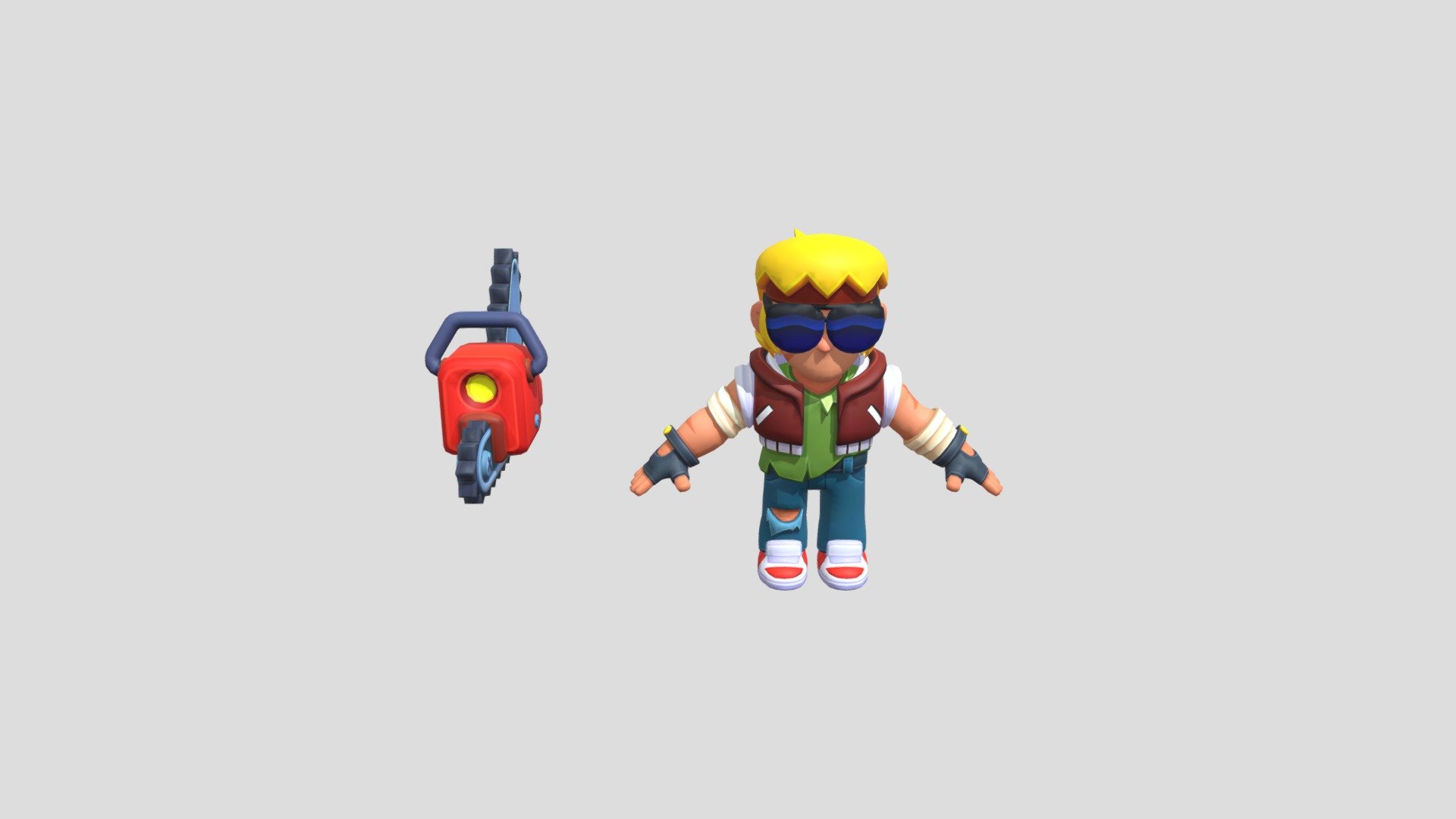 Buster - Download Free 3D model by mourad (@mouradouchen11) [897f3f0 ...