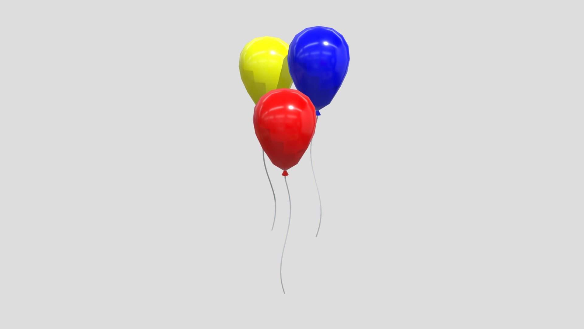 Little Balloons - 3D model by Wodensfang [897f3f4] - Sketchfab