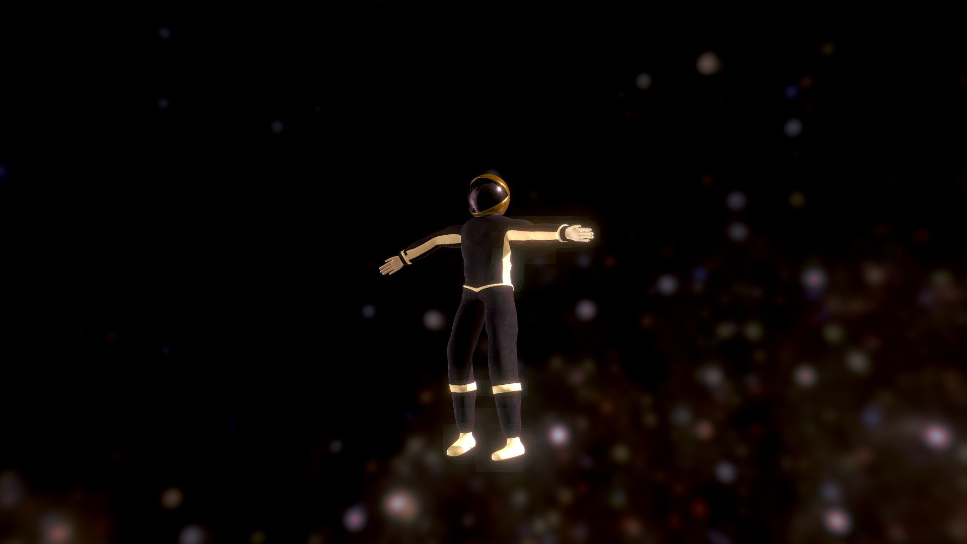 Astronauta // Astronaut // Pacman - Download Free 3D model by Cesar_24 ...