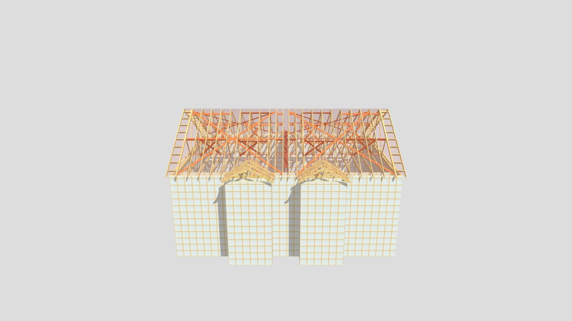 Proposed Roof House Type A J Turley - Download Free 3D model by ...