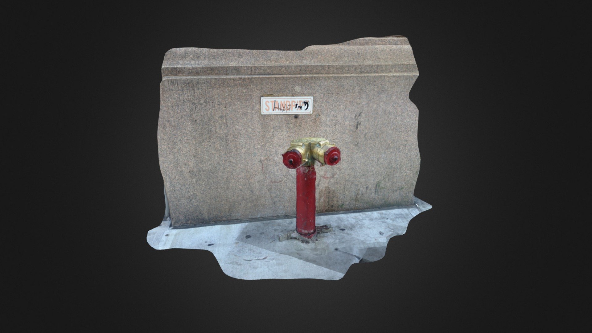 Street Standpipe #3DST17 - Download Free 3D model by James [8983aeb ...